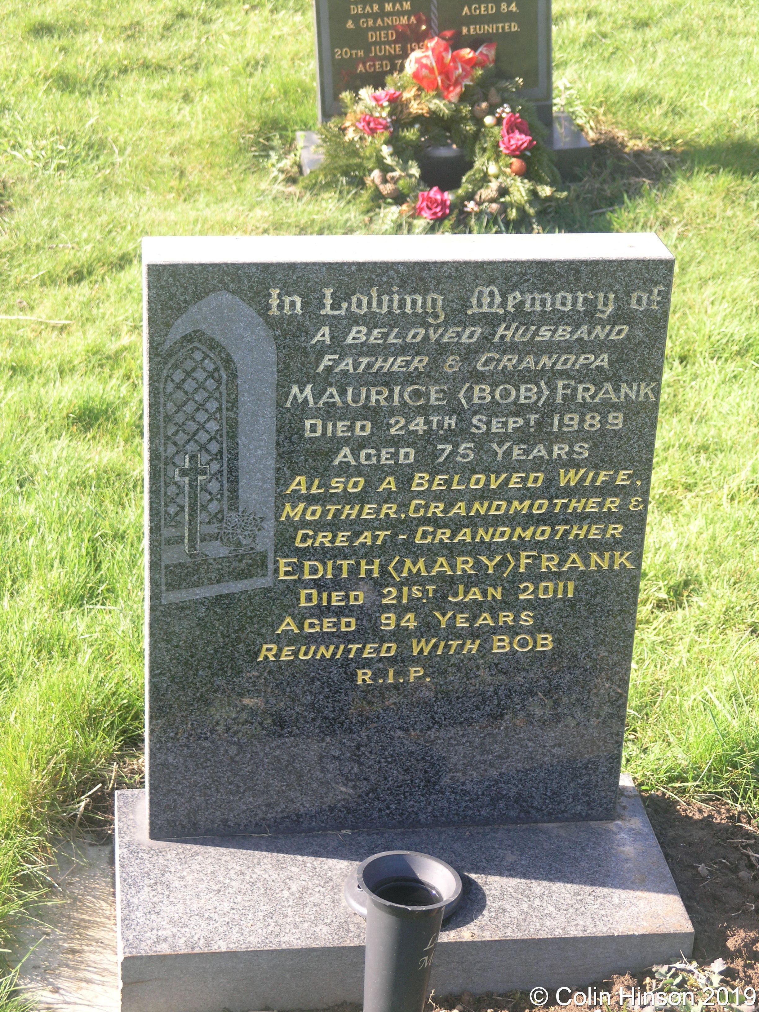 Edith Frank Grave