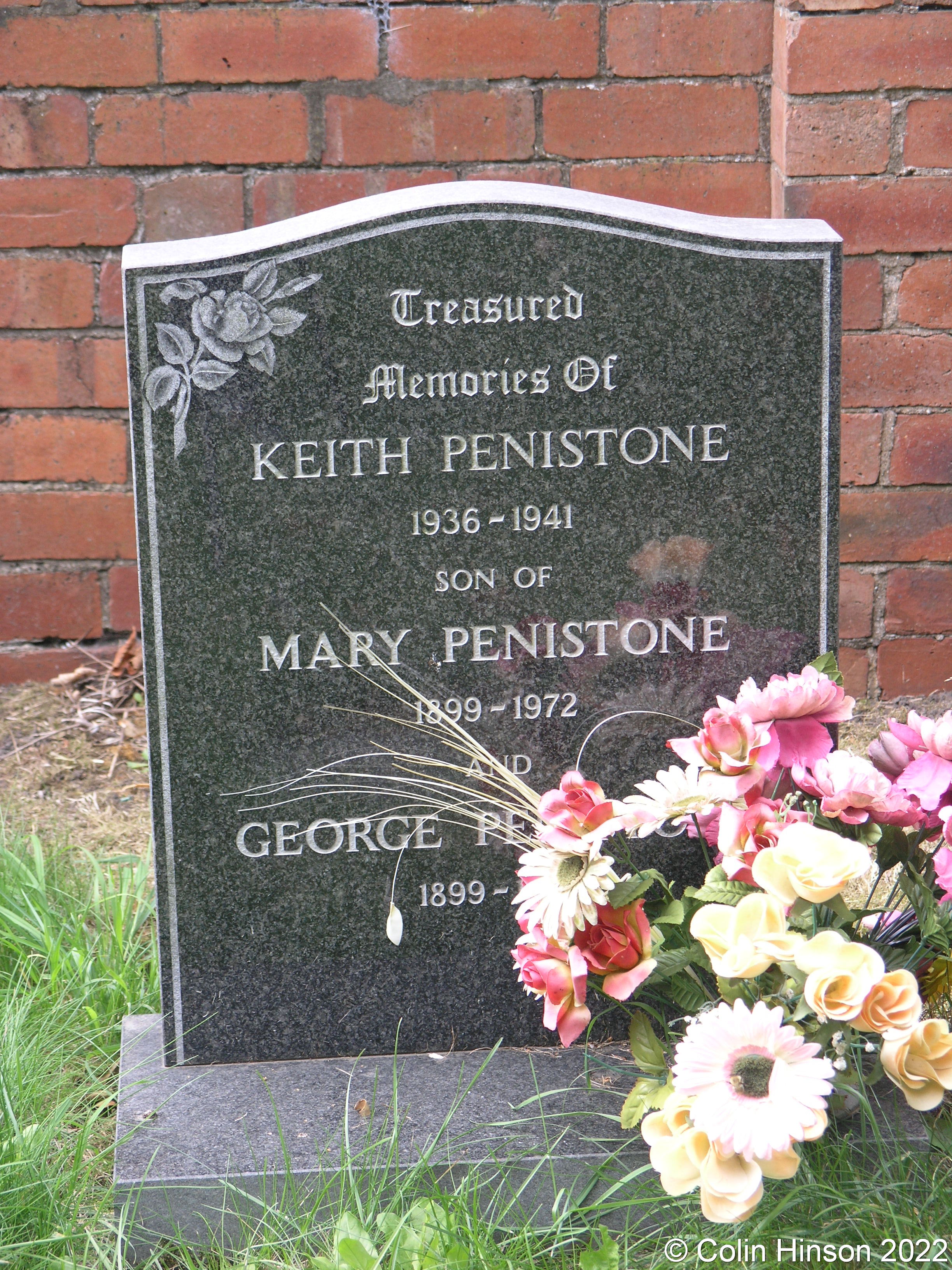 GENUKI: Barlby Churchyard gravestones etc., Yorkshire (East Riding)
