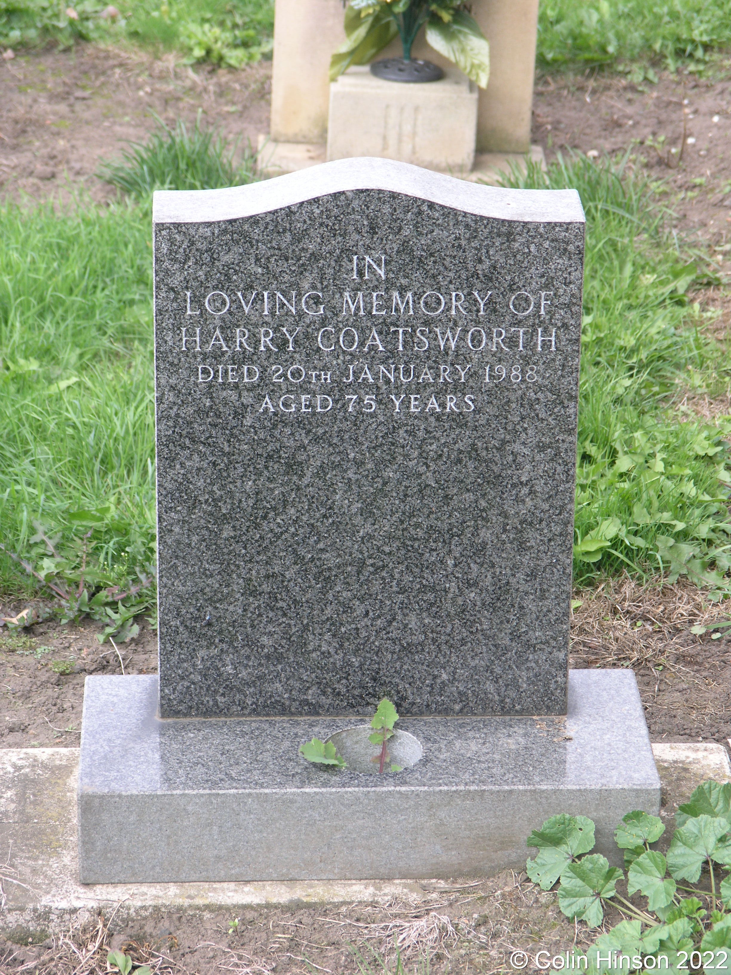 GENUKI: Barmby On The Marsh Churchyard gravestones etc., Yorkshire ...
