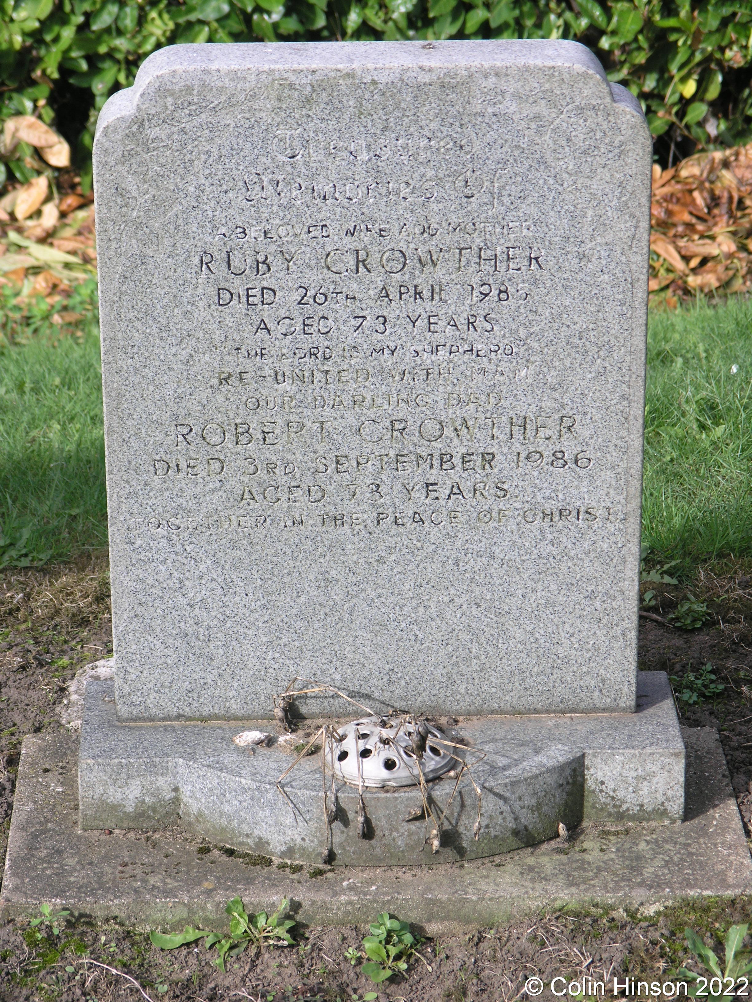 GENUKI: Barmby On The Marsh Churchyard gravestones etc., Yorkshire ...