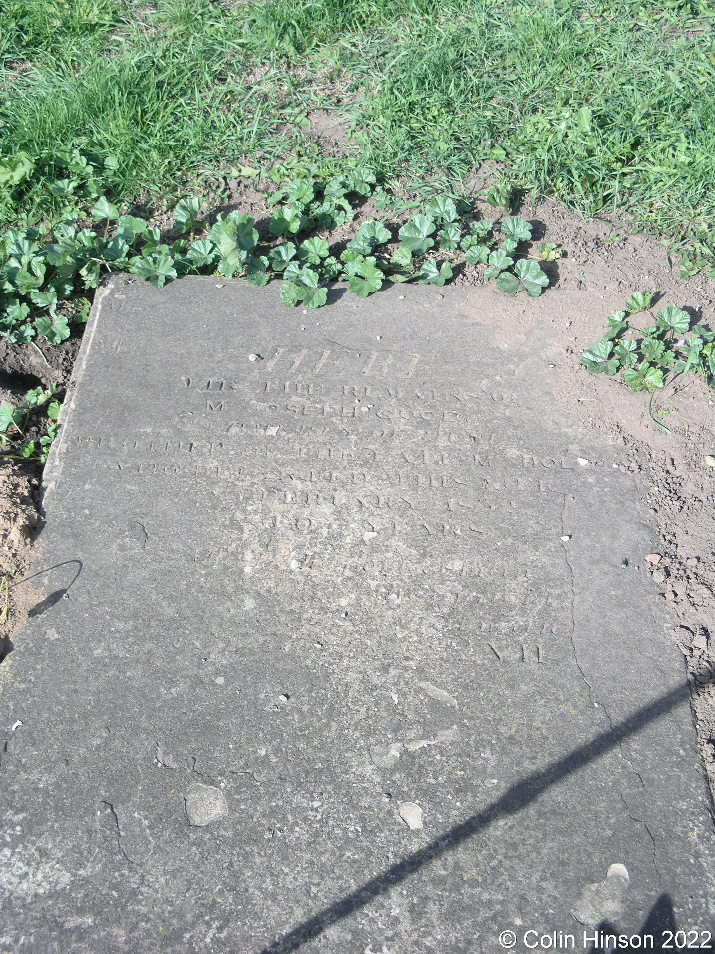 GENUKI: Barmby On The Marsh Churchyard gravestones etc., Yorkshire ...