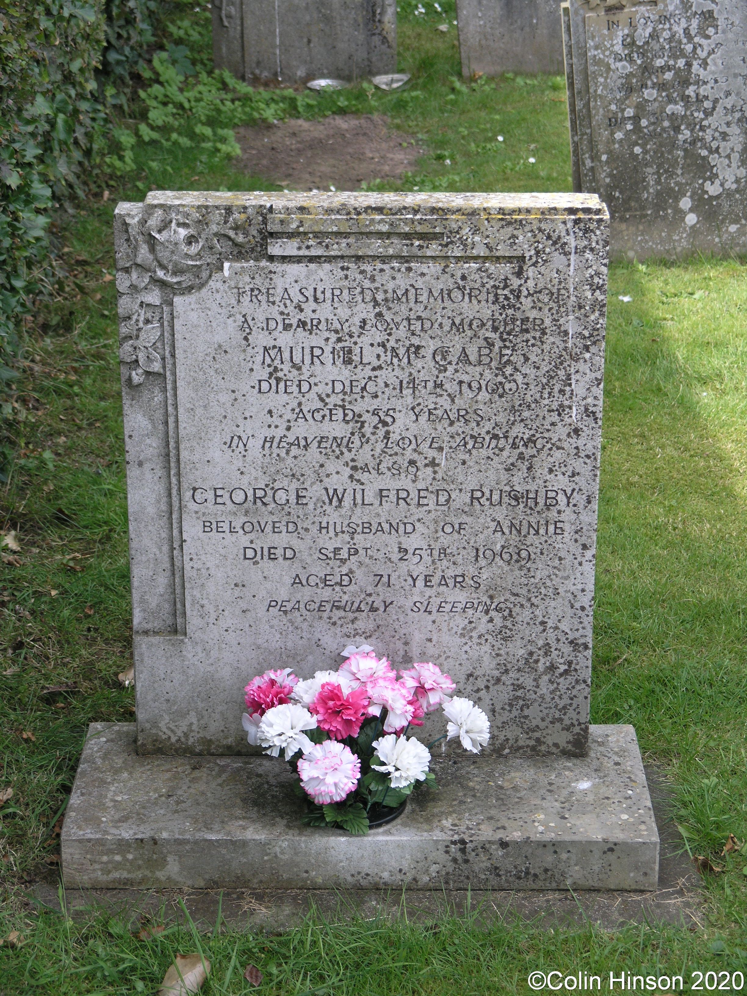 GENUKI: Bilton Graveyard gravestones etc., Yorkshire (East Riding)