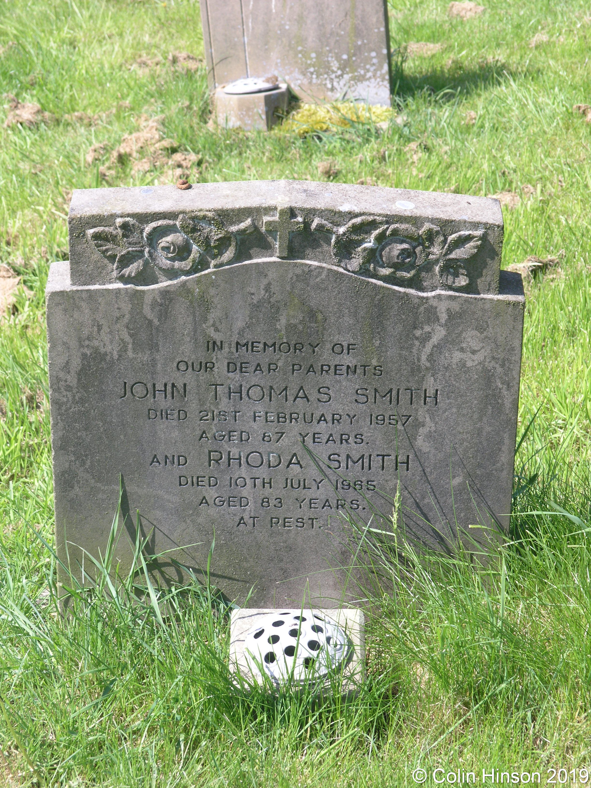 GENUKI: Bishop Wilton Churchyard gravestones etc., Yorkshire (East Riding)