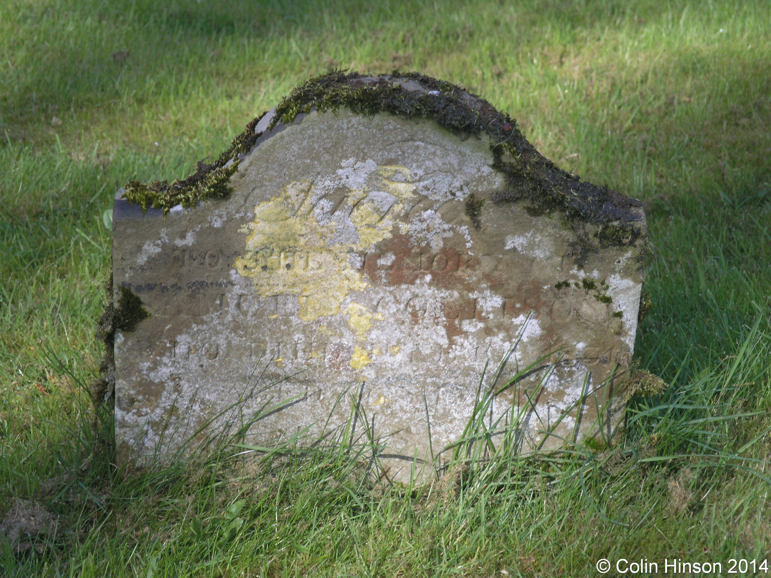 GENUKI: Boynton Churchyard gravestones etc., Yorkshire (East Riding)