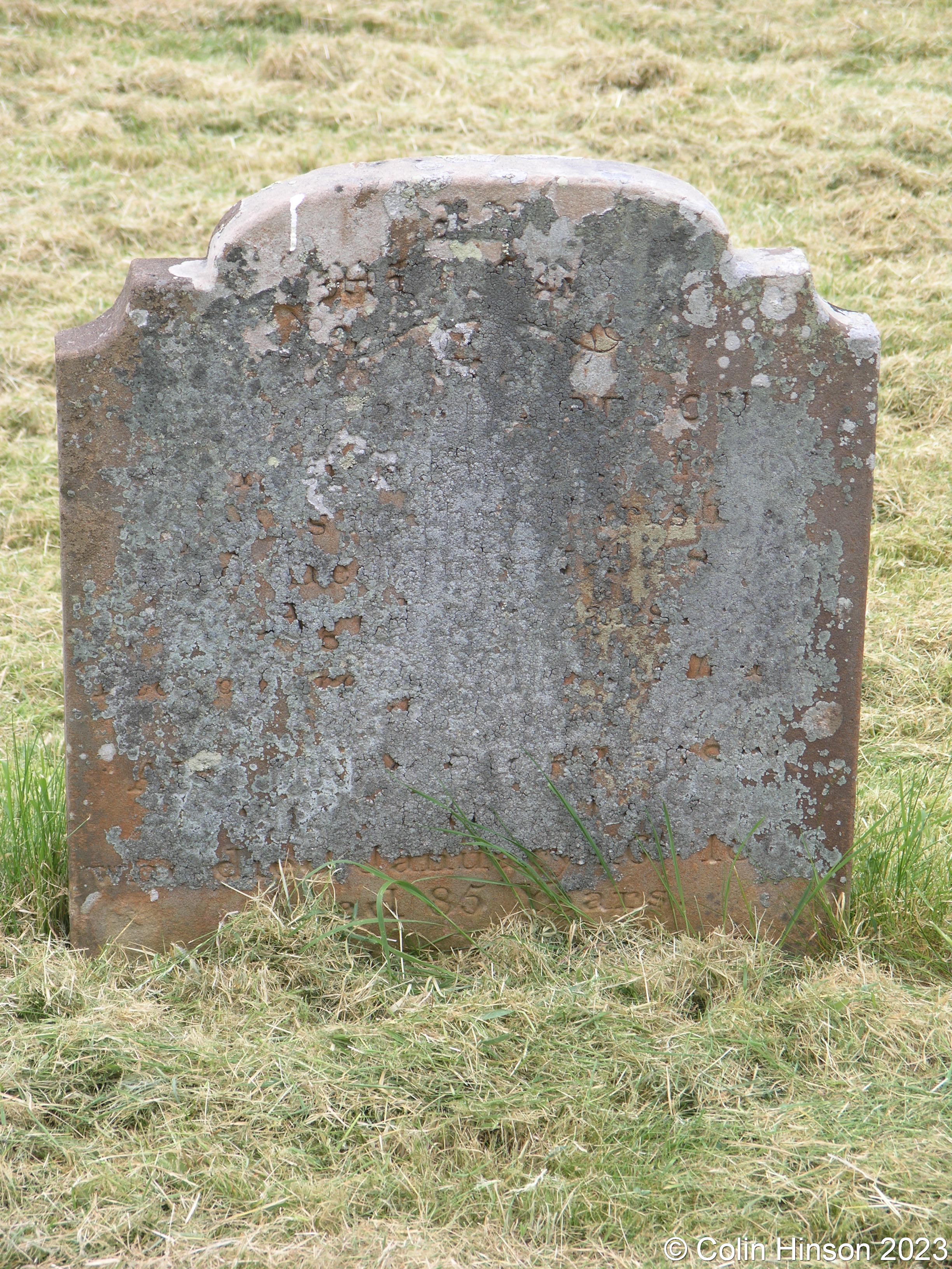 GENUKI: Brantingham Churchyard gravestones etc., Yorkshire (East Riding)