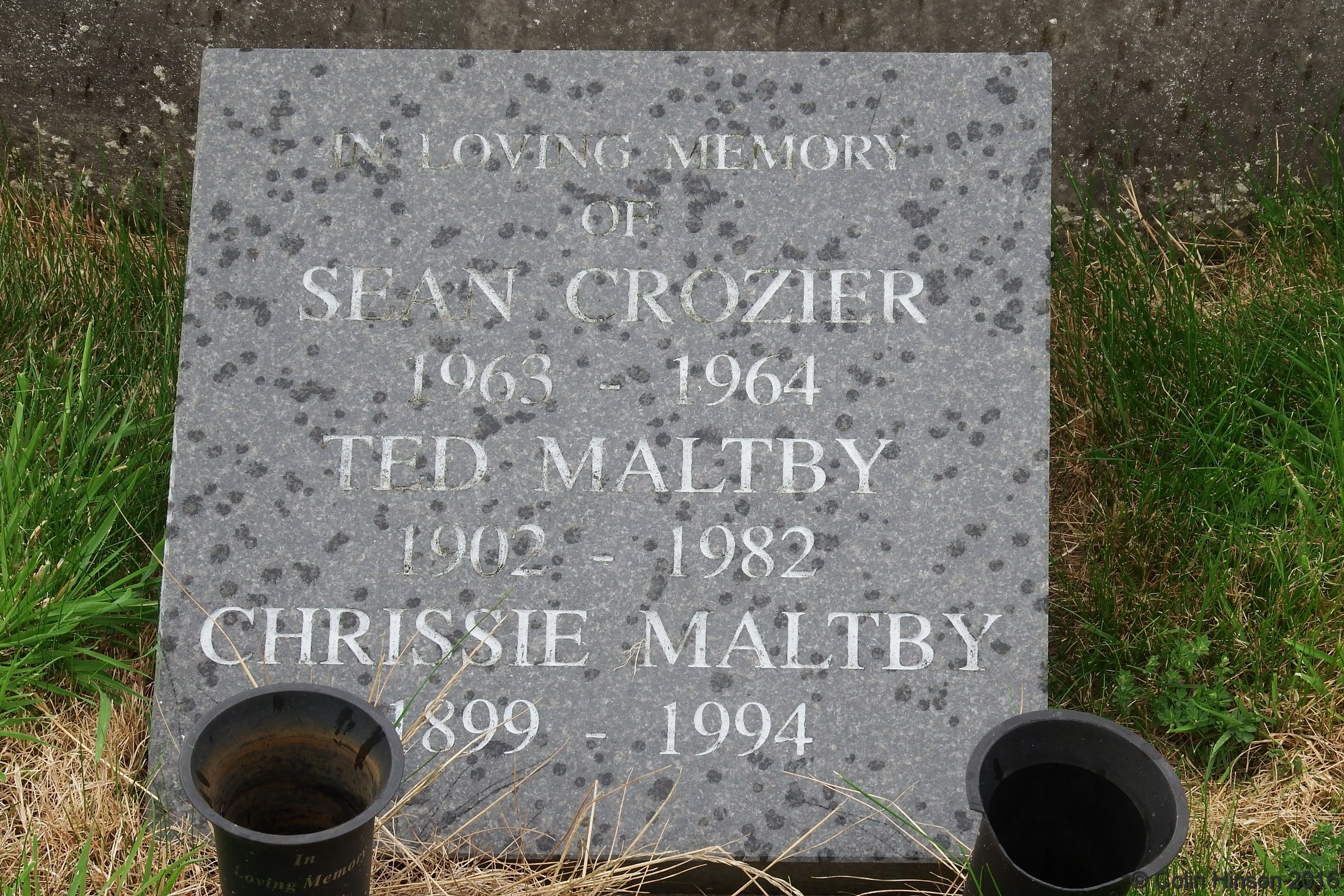 GENUKI: Bridlington Cemetery gravestones etc., Yorkshire (East Riding)