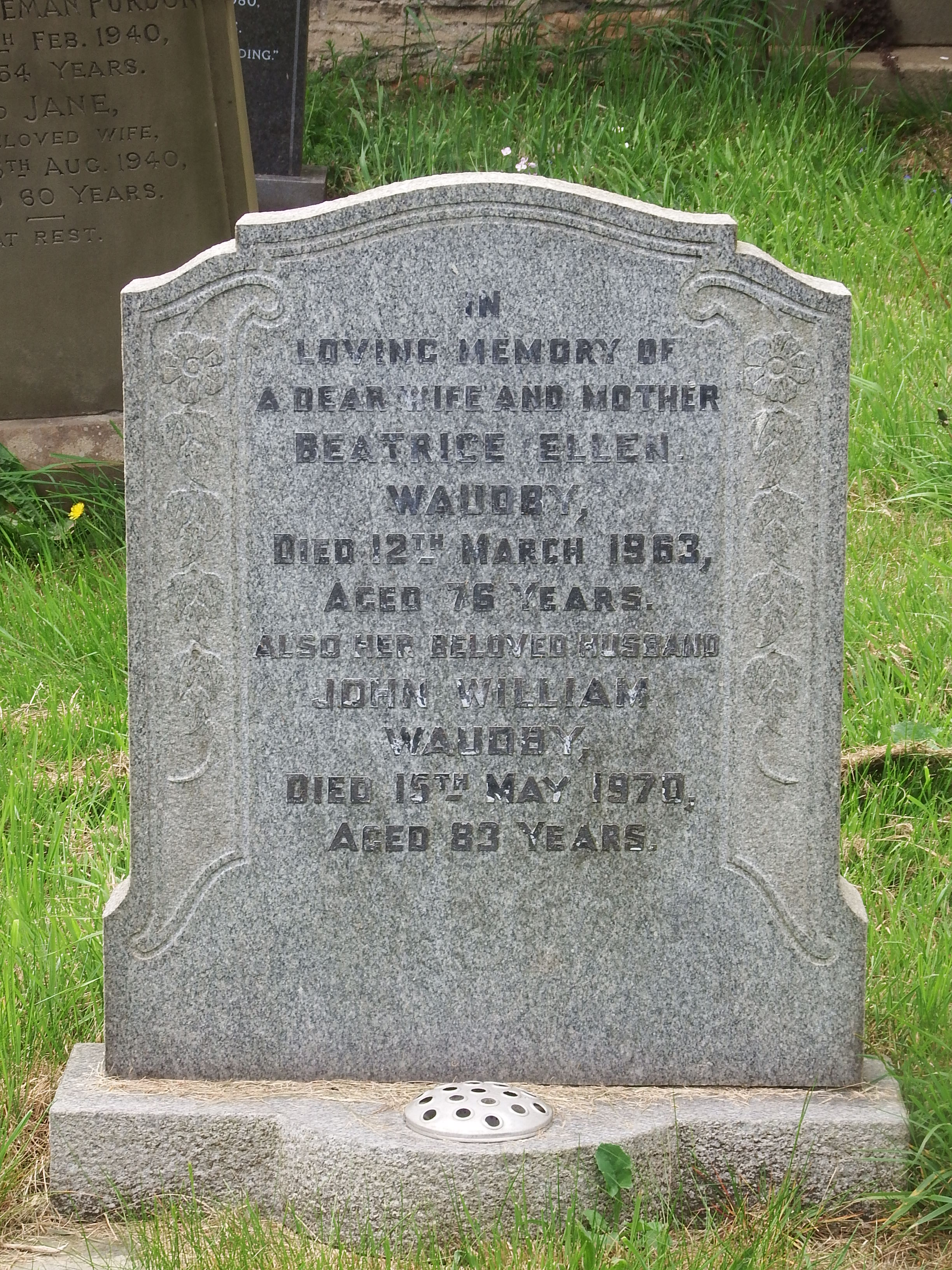GENUKI: Broomfleet Churchyard gravestones etc., Yorkshire (East Riding)