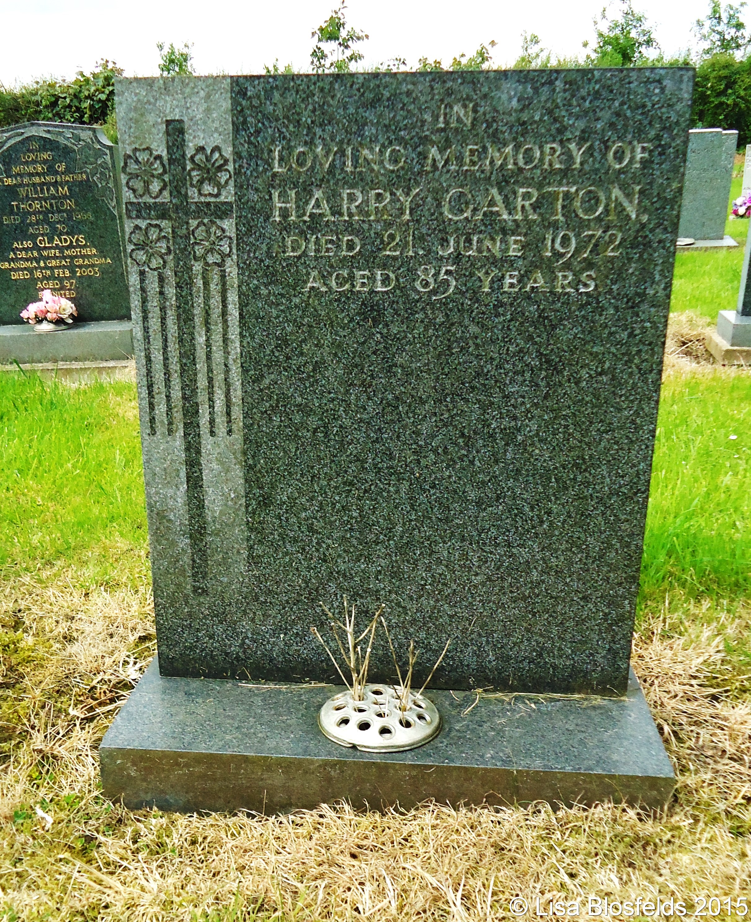 GENUKI: Burton Agnes Cemetery gravestones etc., Yorkshire (East Riding)