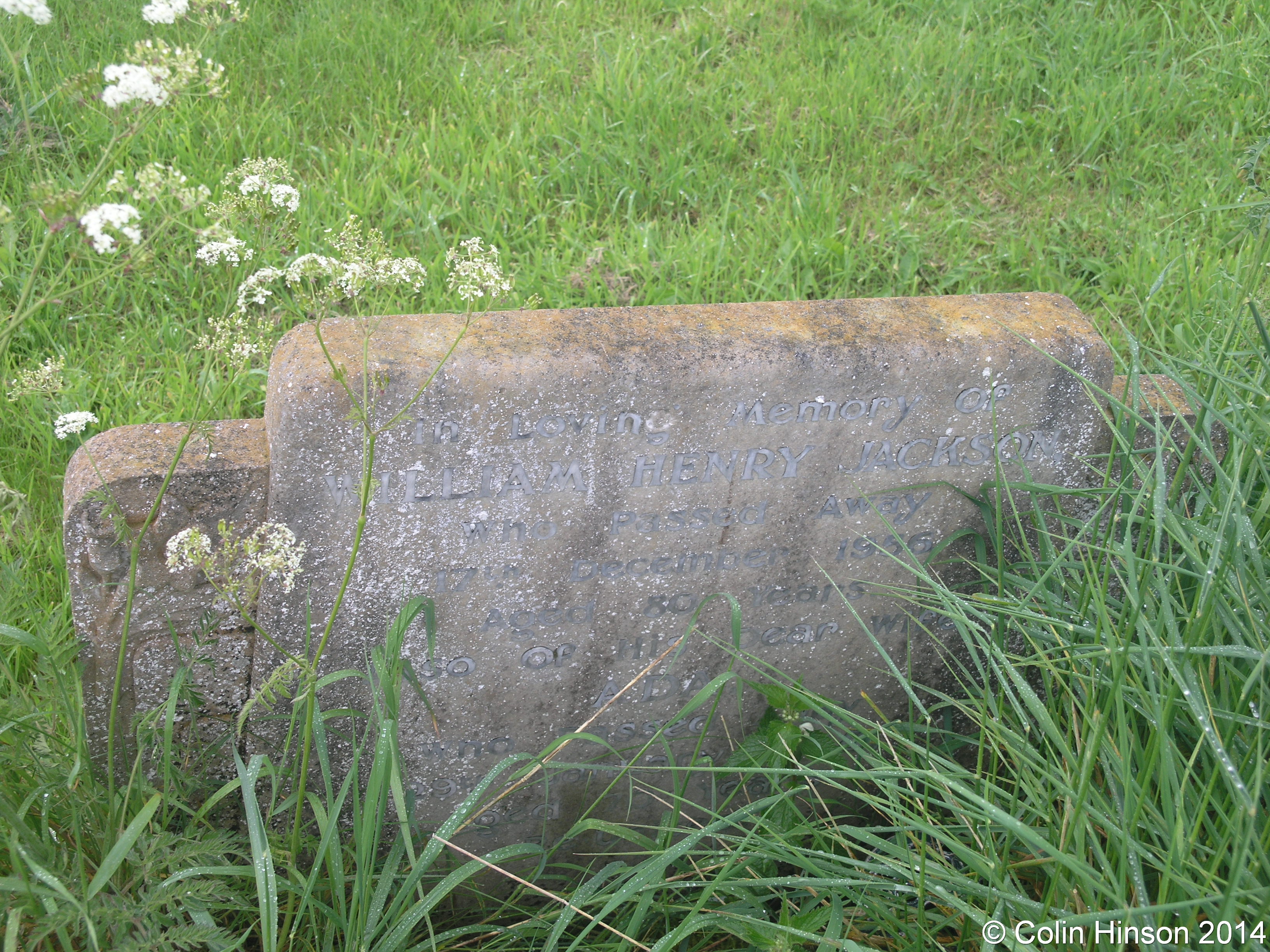 GENUKI: Carnaby Churchyard gravestones etc., Yorkshire (East Riding)