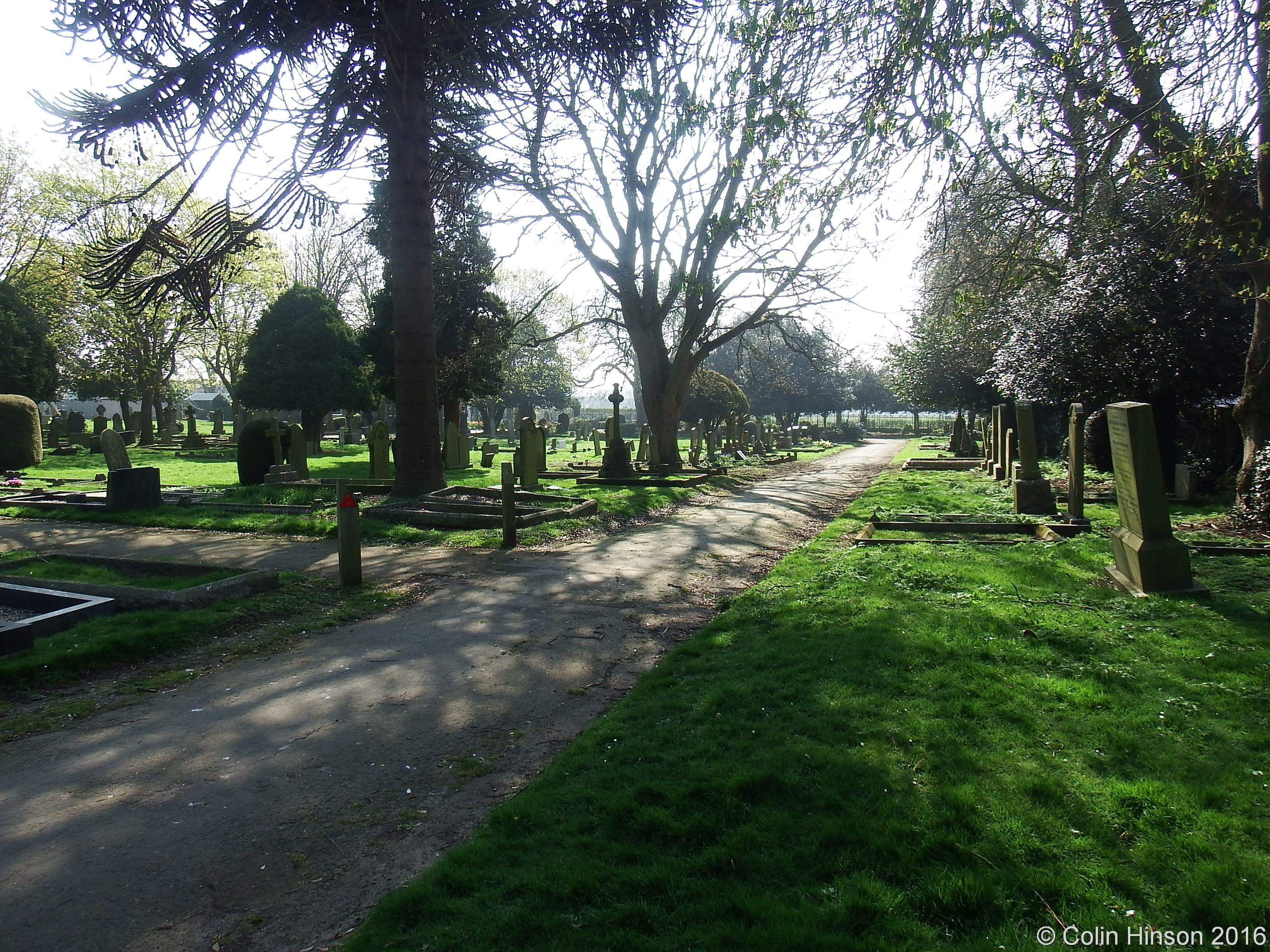 GENUKI: Driffield Cemetery gravestones etc., Yorkshire (East Riding)