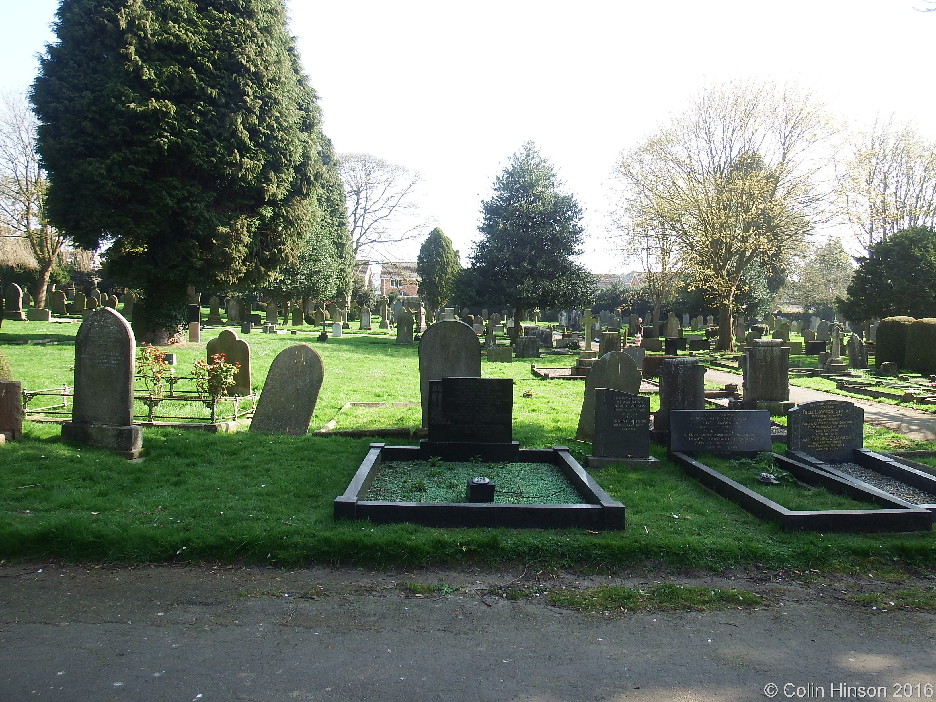 GENUKI: Driffield Cemetery gravestones etc., Yorkshire (East Riding)
