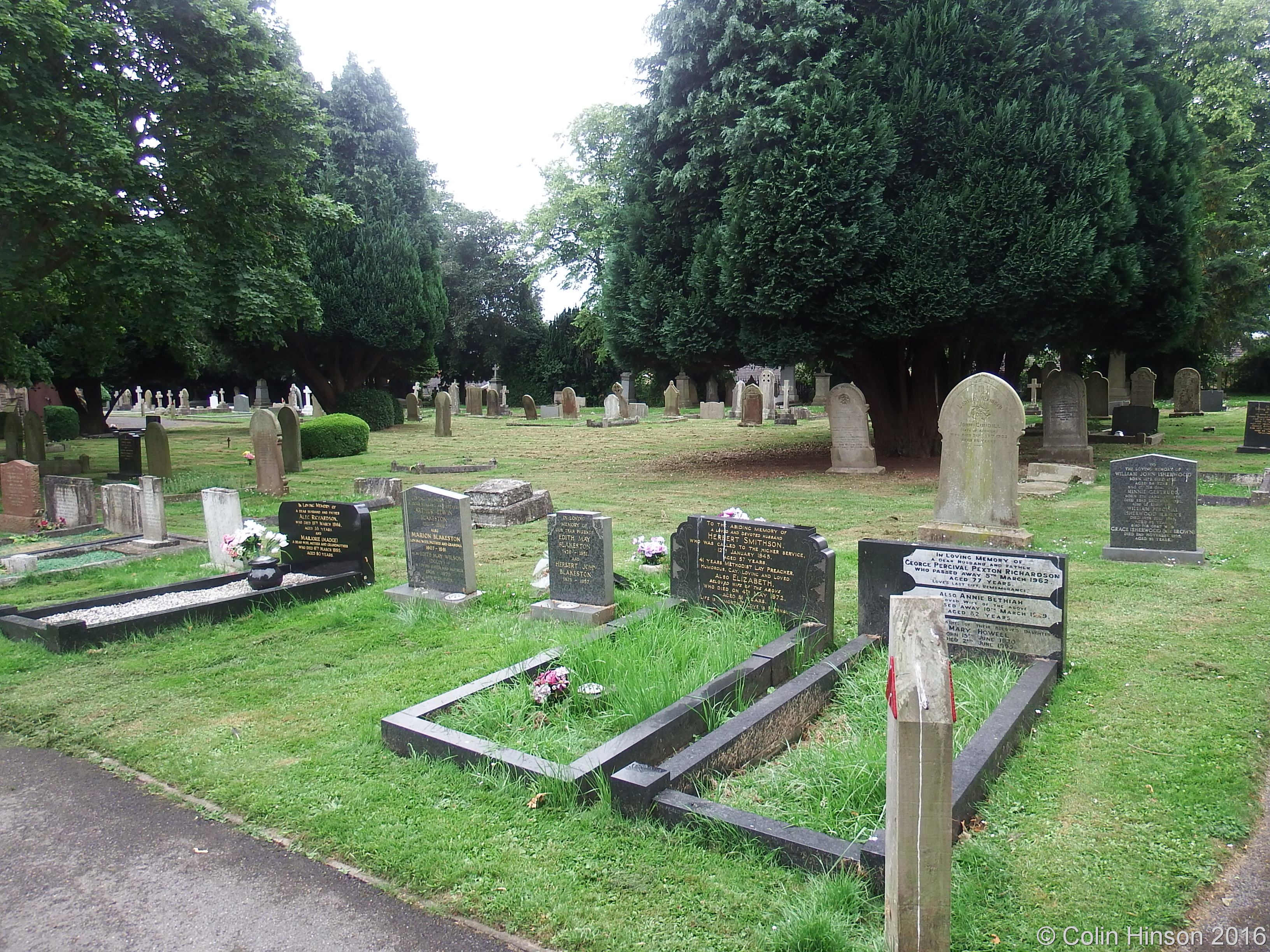 GENUKI: Driffield Cemetery gravestones etc., Yorkshire (East Riding)