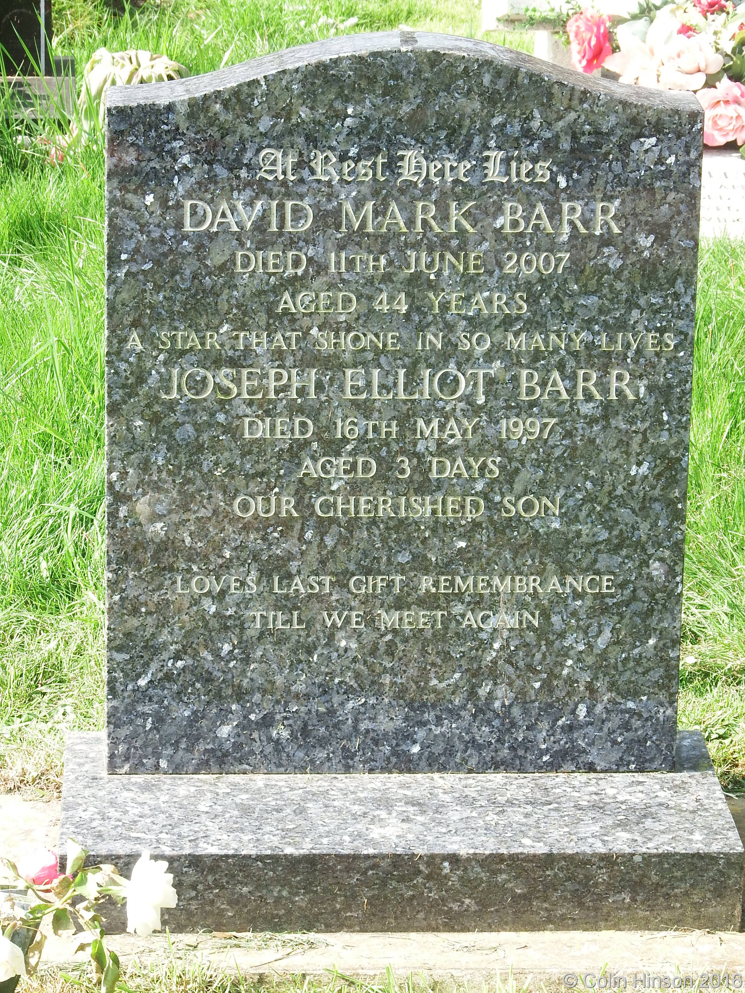 GENUKI: Driffield Cemetery gravestones etc., Yorkshire (East Riding)
