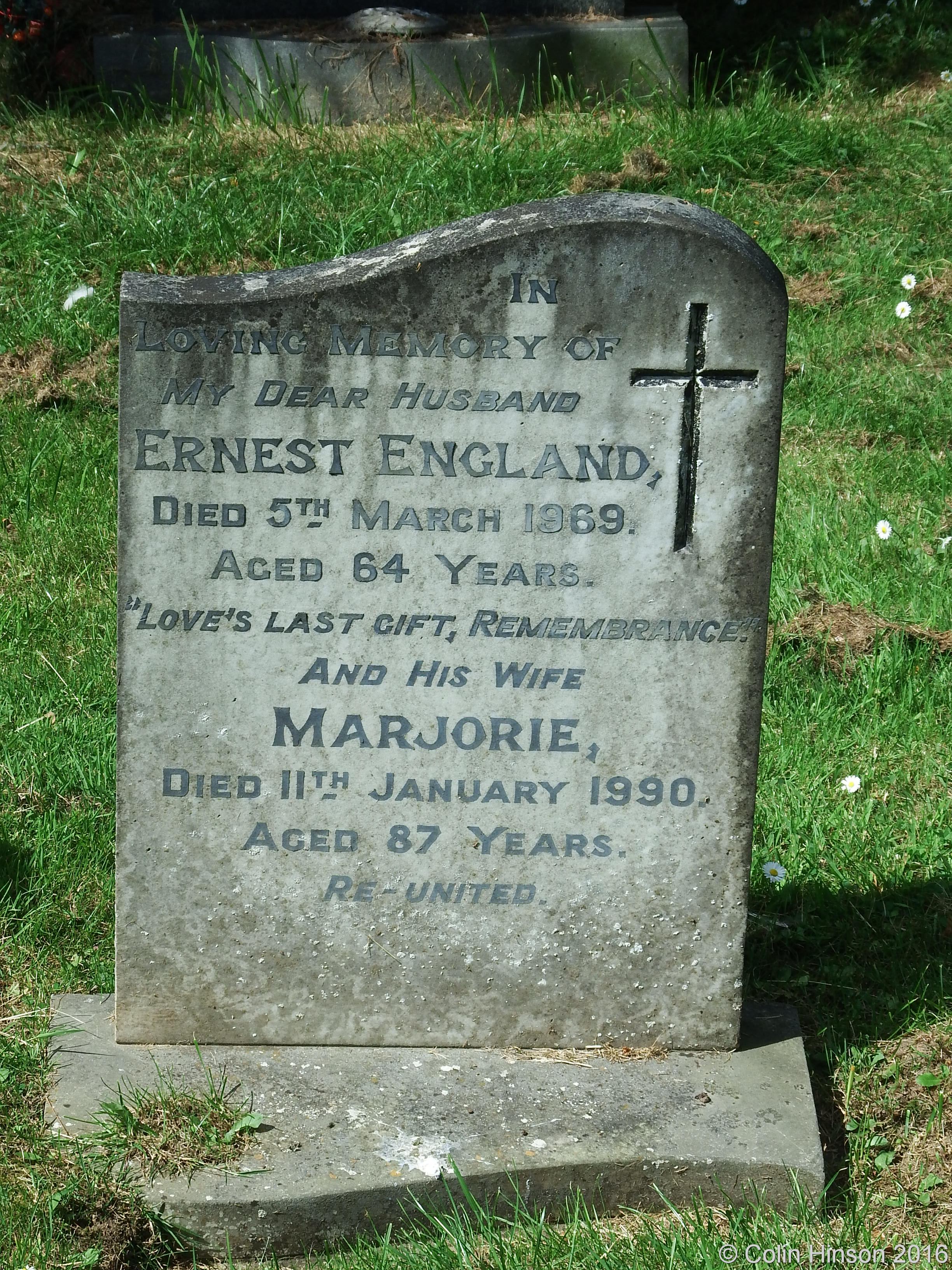 GENUKI: Driffield Cemetery gravestones etc., Yorkshire (East Riding)