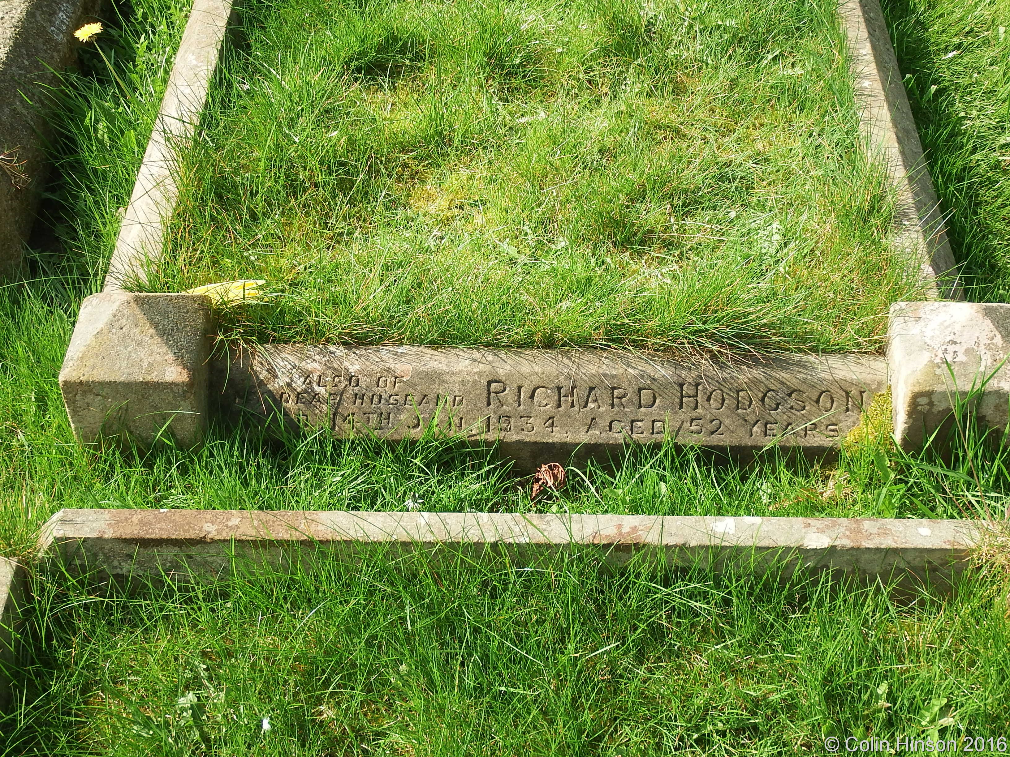 GENUKI: Driffield Cemetery gravestones etc., Yorkshire (East Riding)