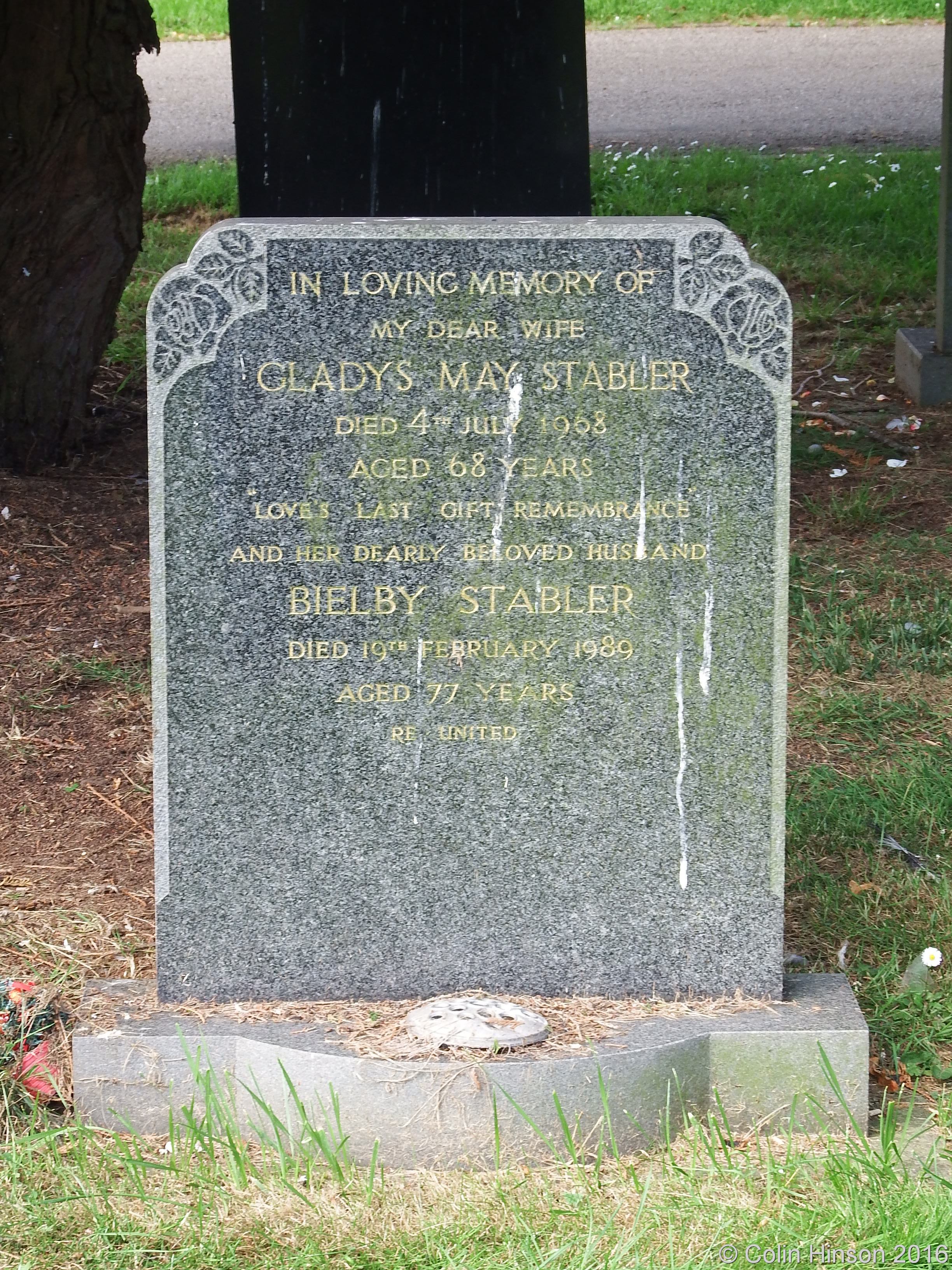 GENUKI: Driffield Cemetery gravestones etc., Yorkshire (East Riding)