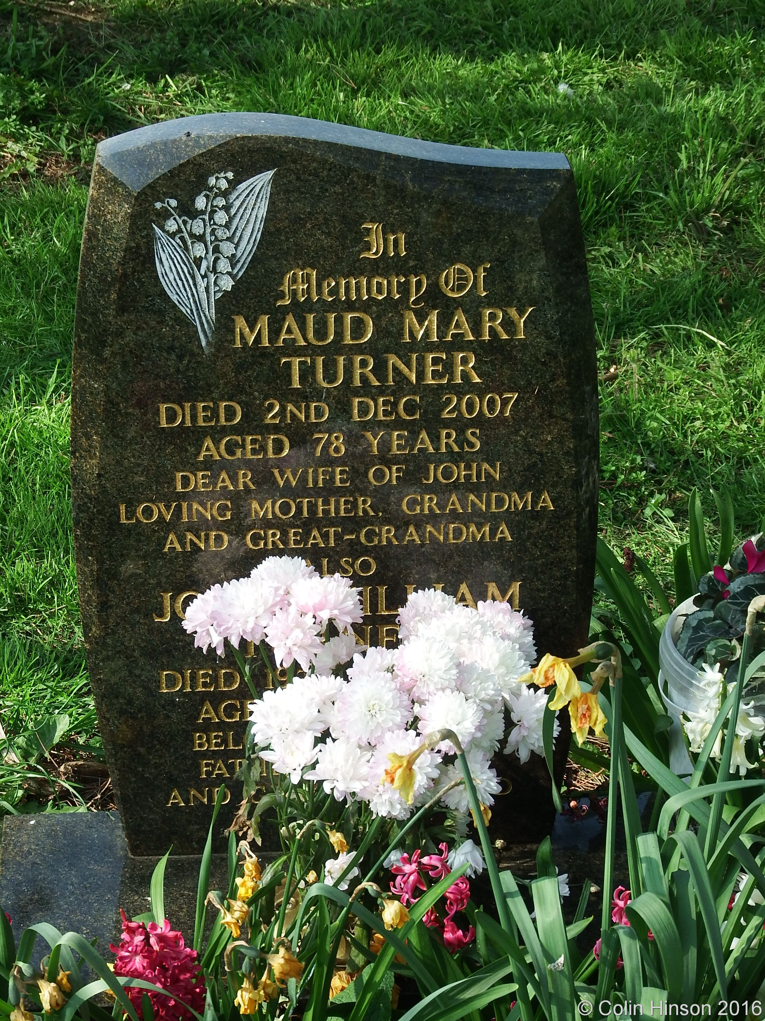 GENUKI: Driffield Cemetery gravestones etc., Yorkshire (East Riding)