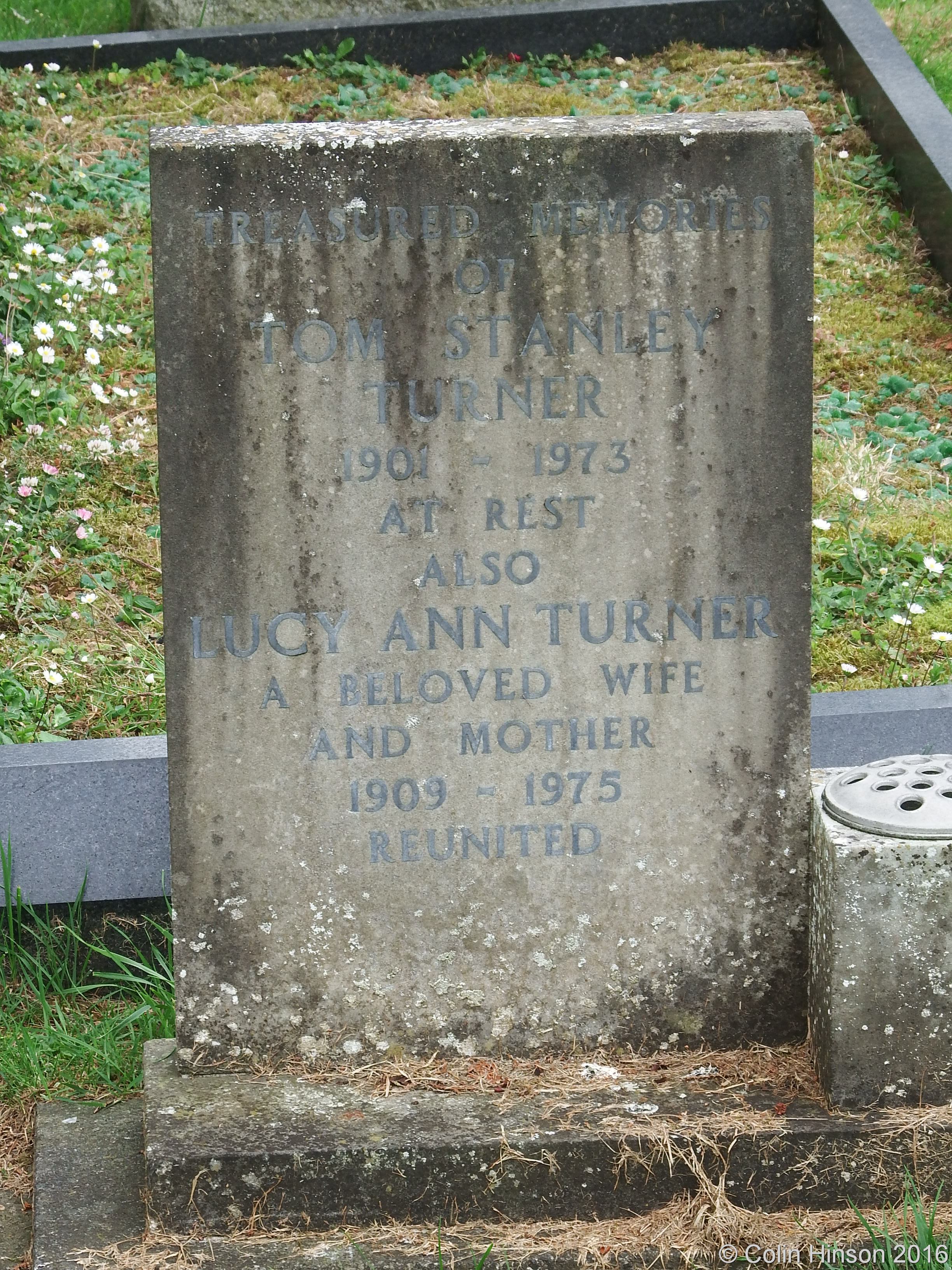 GENUKI: Driffield Cemetery gravestones etc., Yorkshire (East Riding)