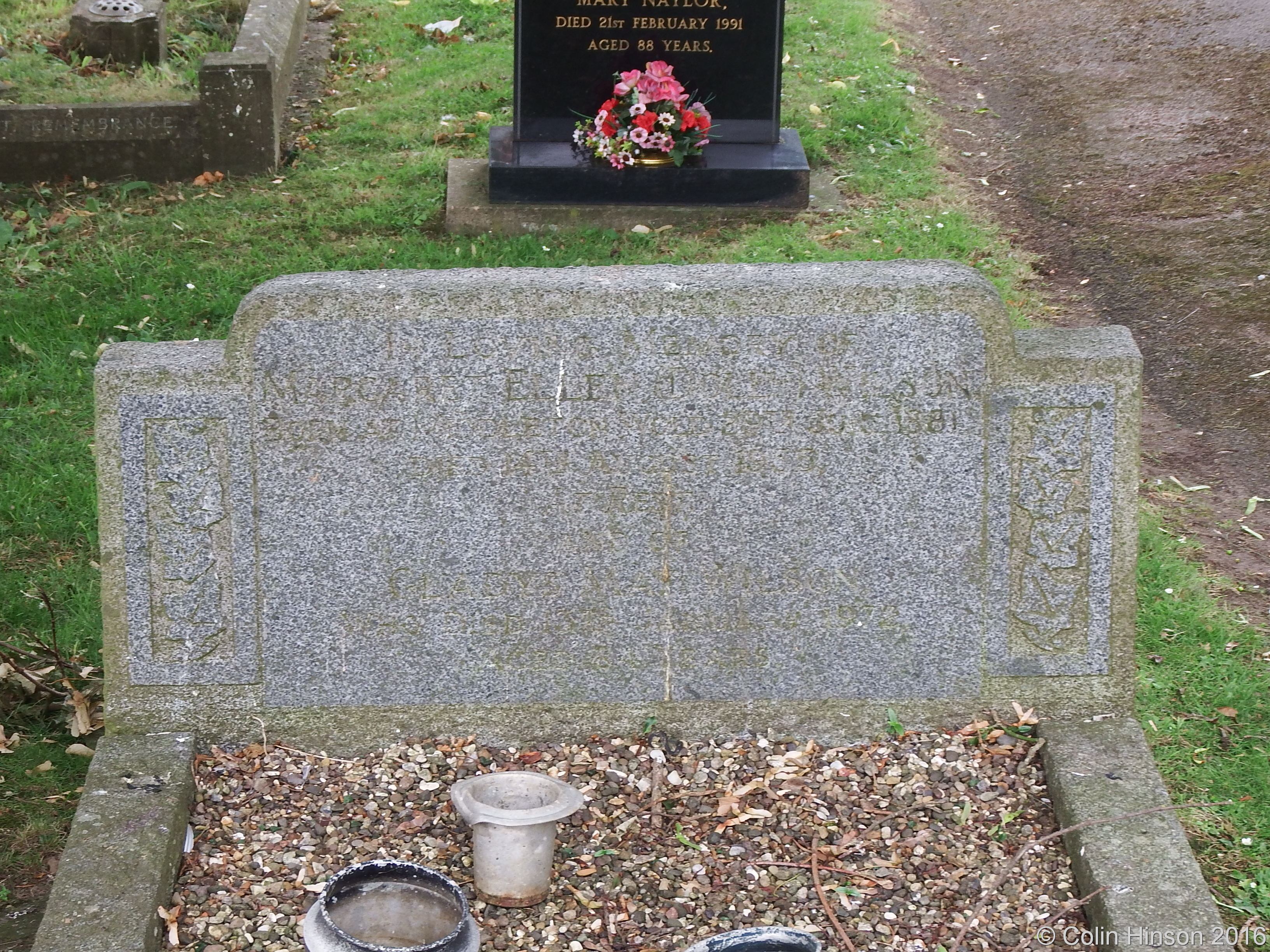 GENUKI: Driffield Cemetery gravestones etc., Yorkshire (East Riding)