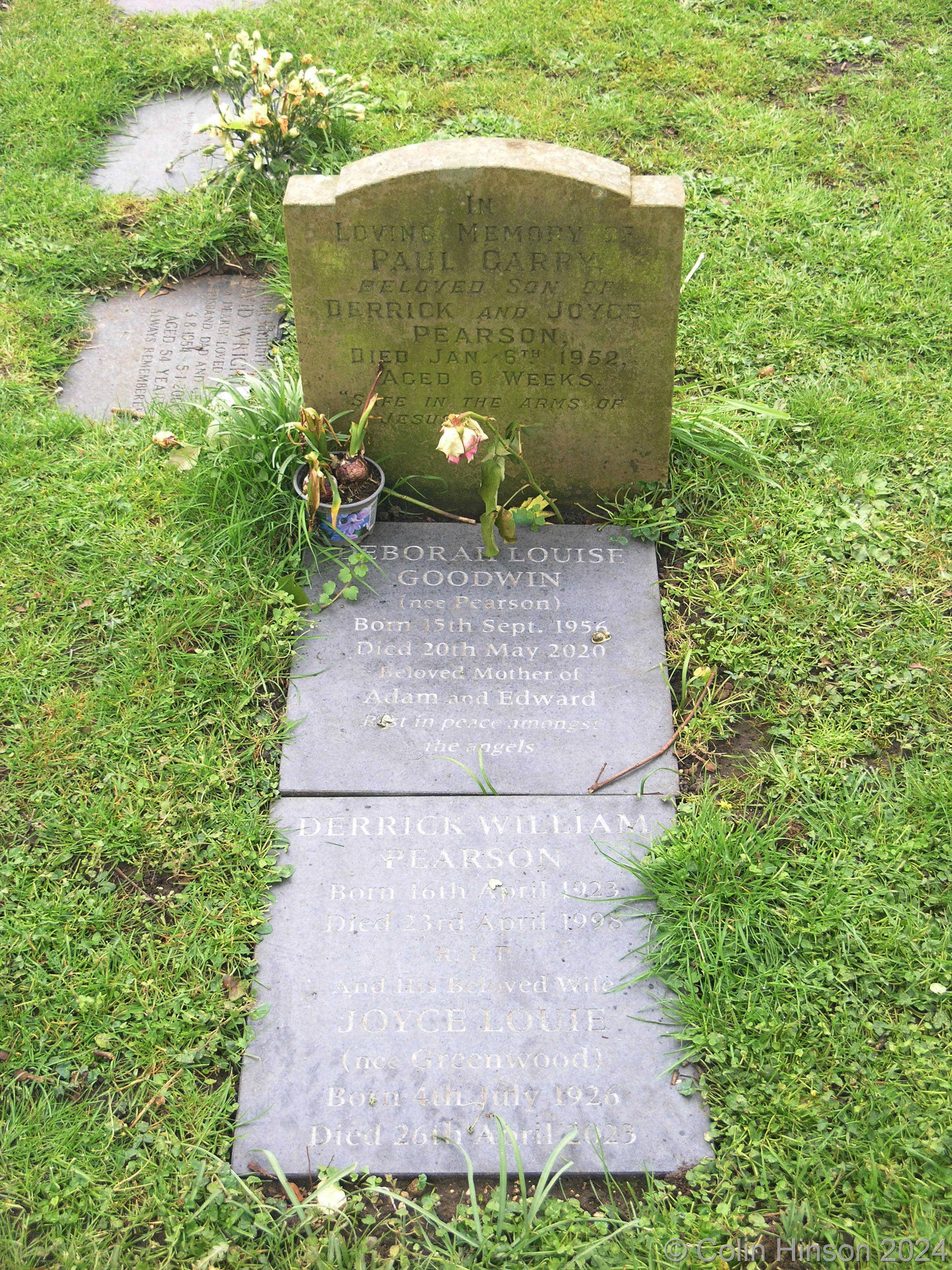 GENUKI: Elloughton Churchyard gravestones etc., Yorkshire (East Riding)