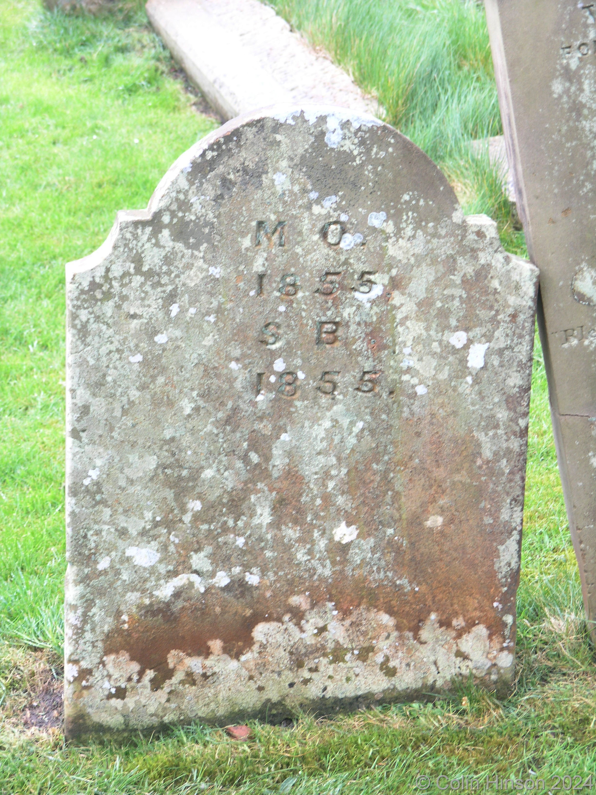GENUKI: Elloughton Churchyard gravestones etc., Yorkshire (East Riding)