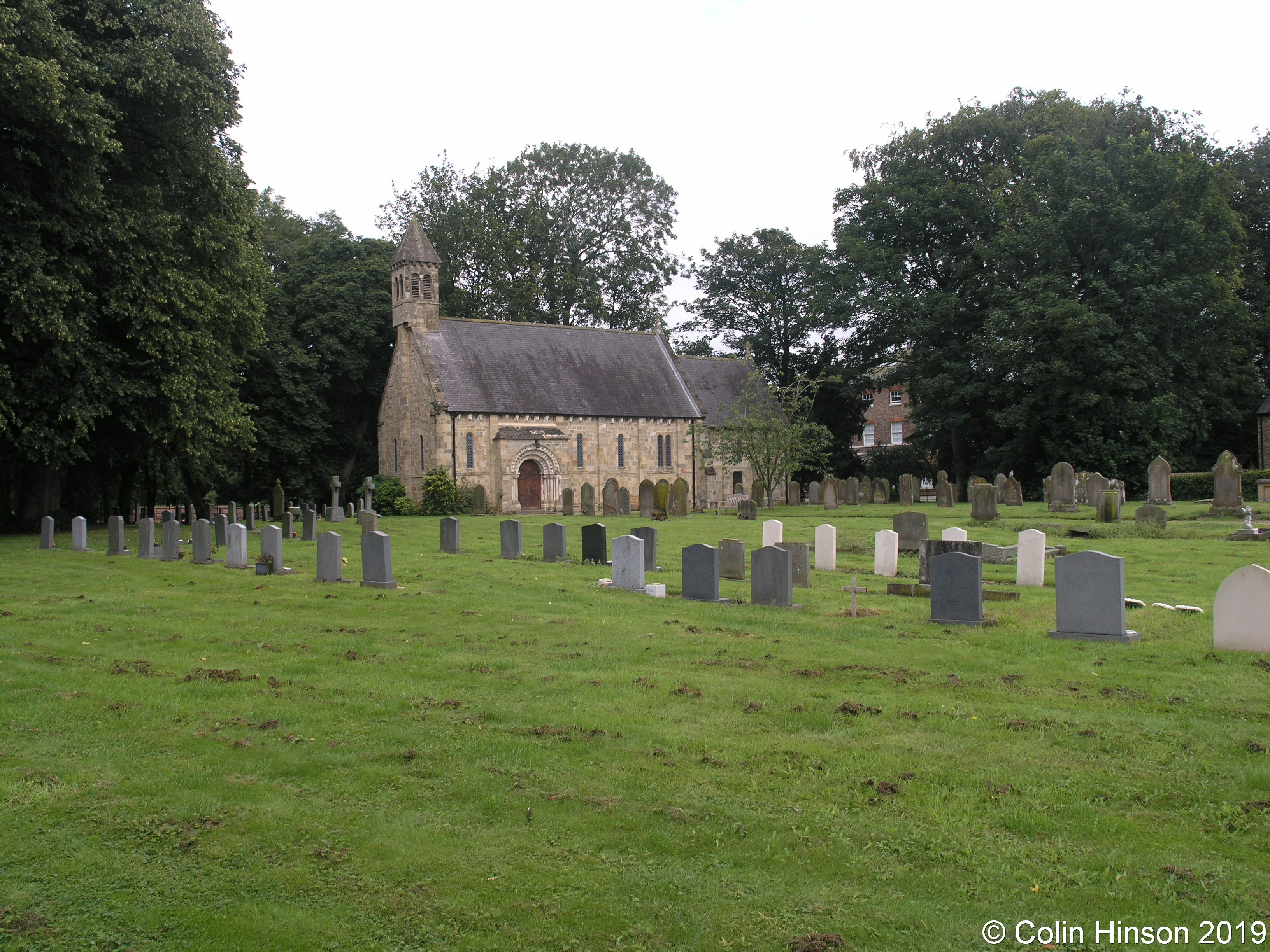 GENUKI: Fangfoss Churchyard gravestones etc., Yorkshire (East Riding)