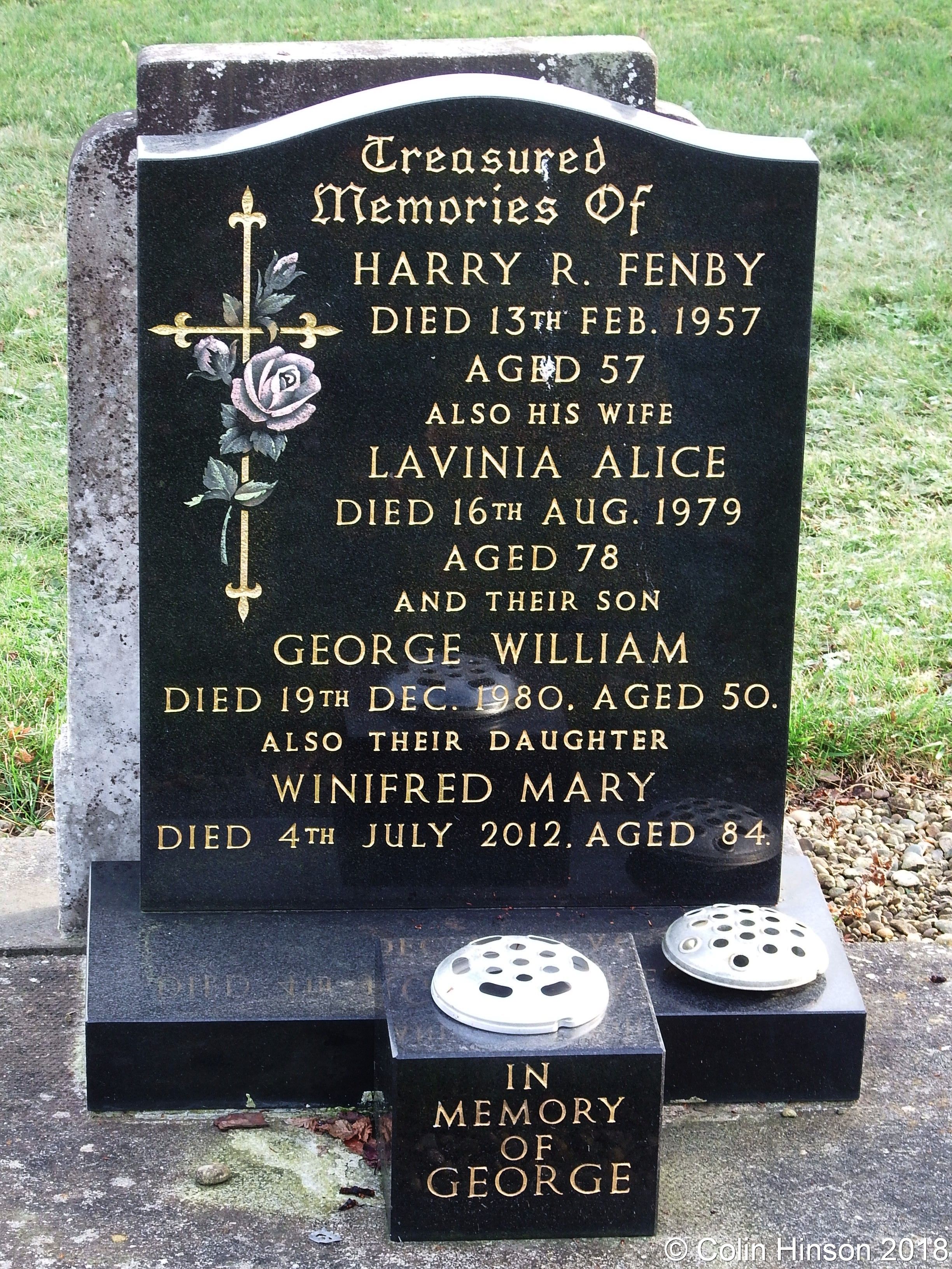 GENUKI: Filey Cemetery gravestones etc., Yorkshire (East Riding)