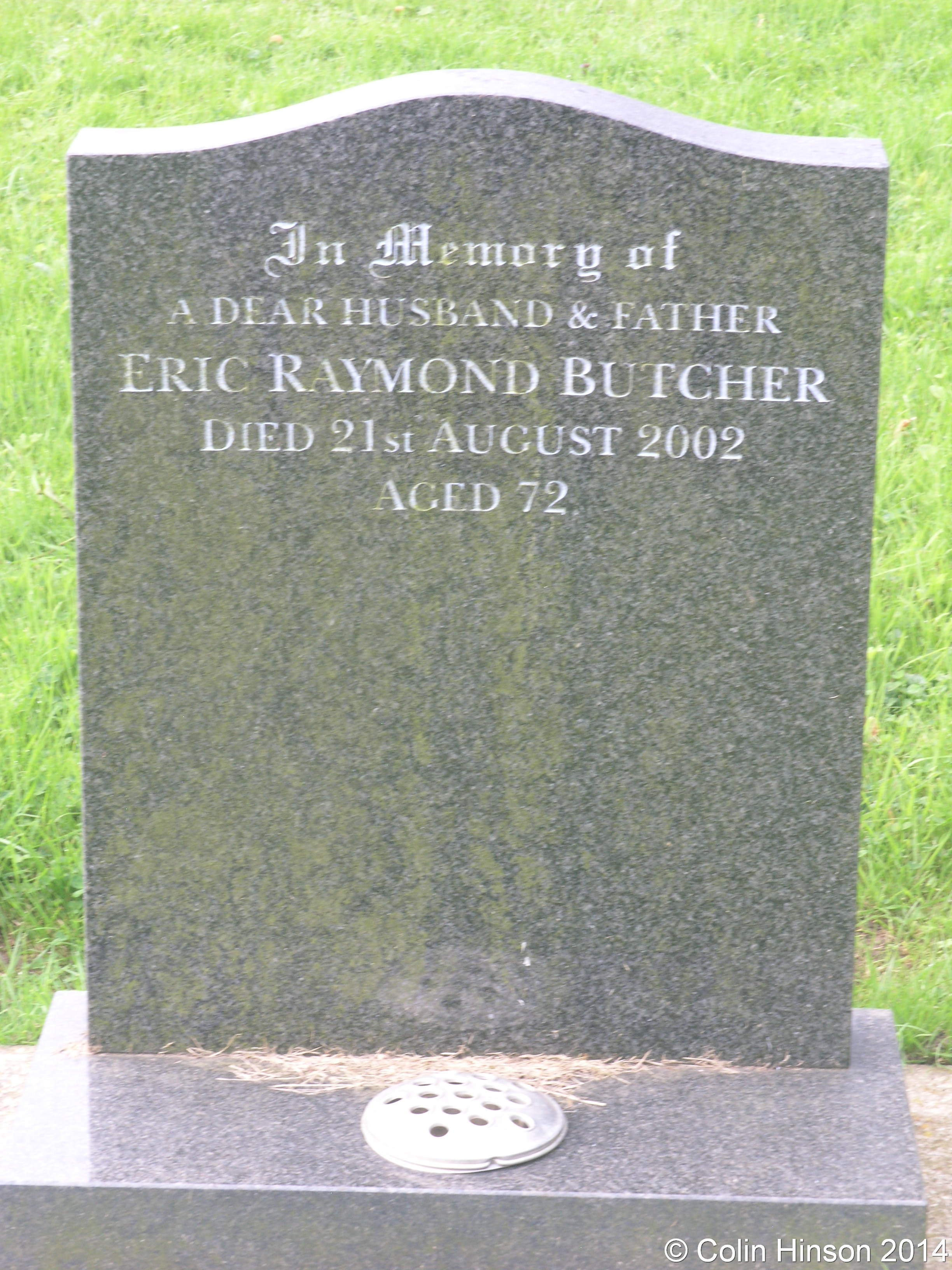 GENUKI: Garton Churchyard gravestones etc., Yorkshire (East Riding)