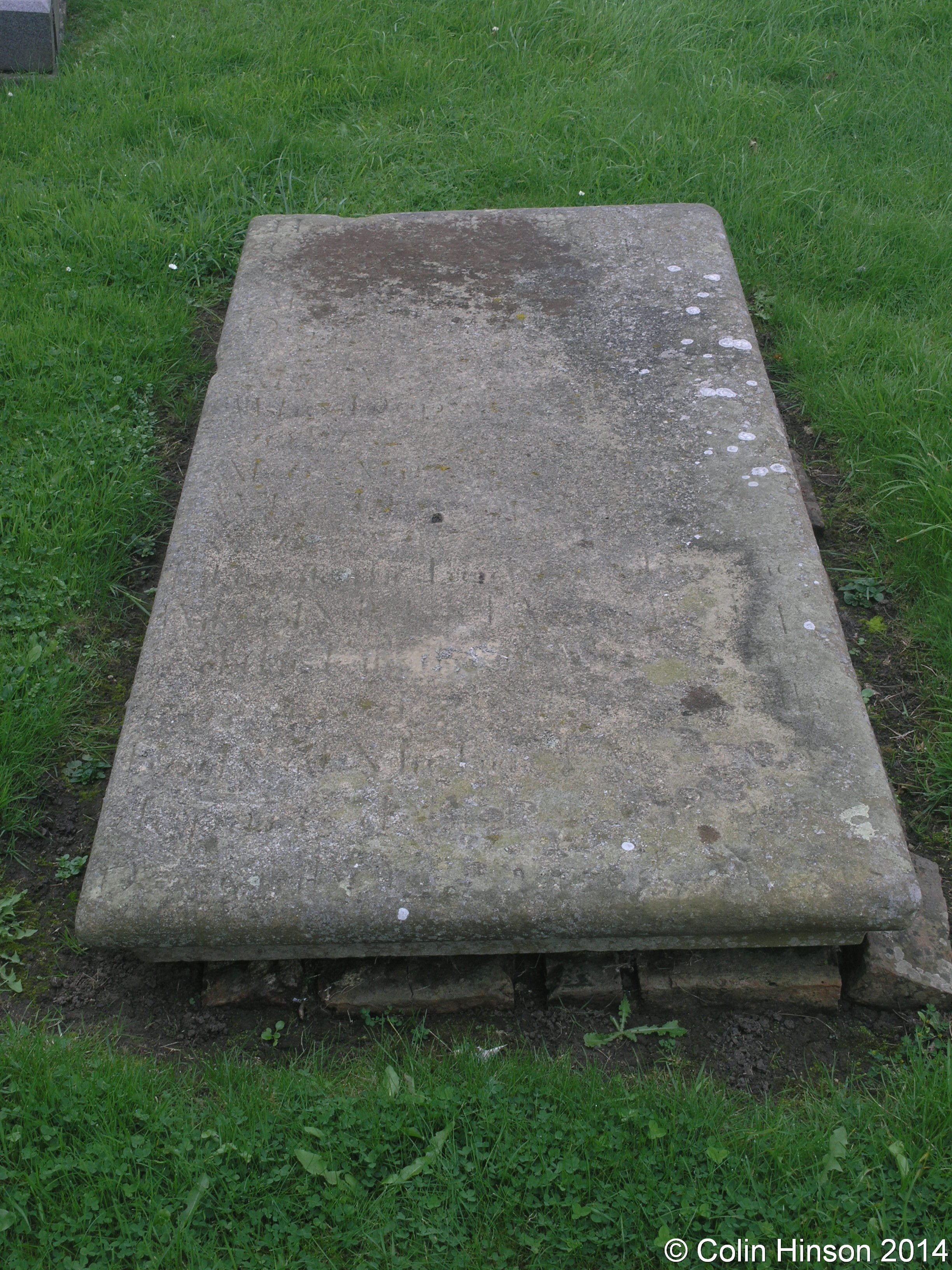 GENUKI: Garton Churchyard gravestones etc., Yorkshire (East Riding)