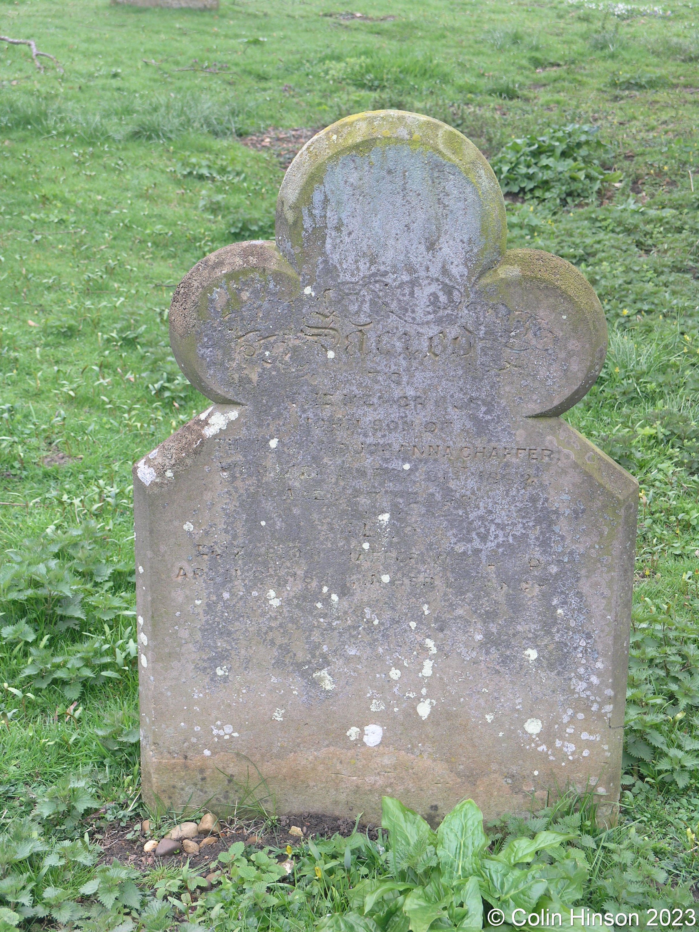 GENUKI: Holme On Spalding Moor Churchyard gravestones etc., Yorkshire ...
