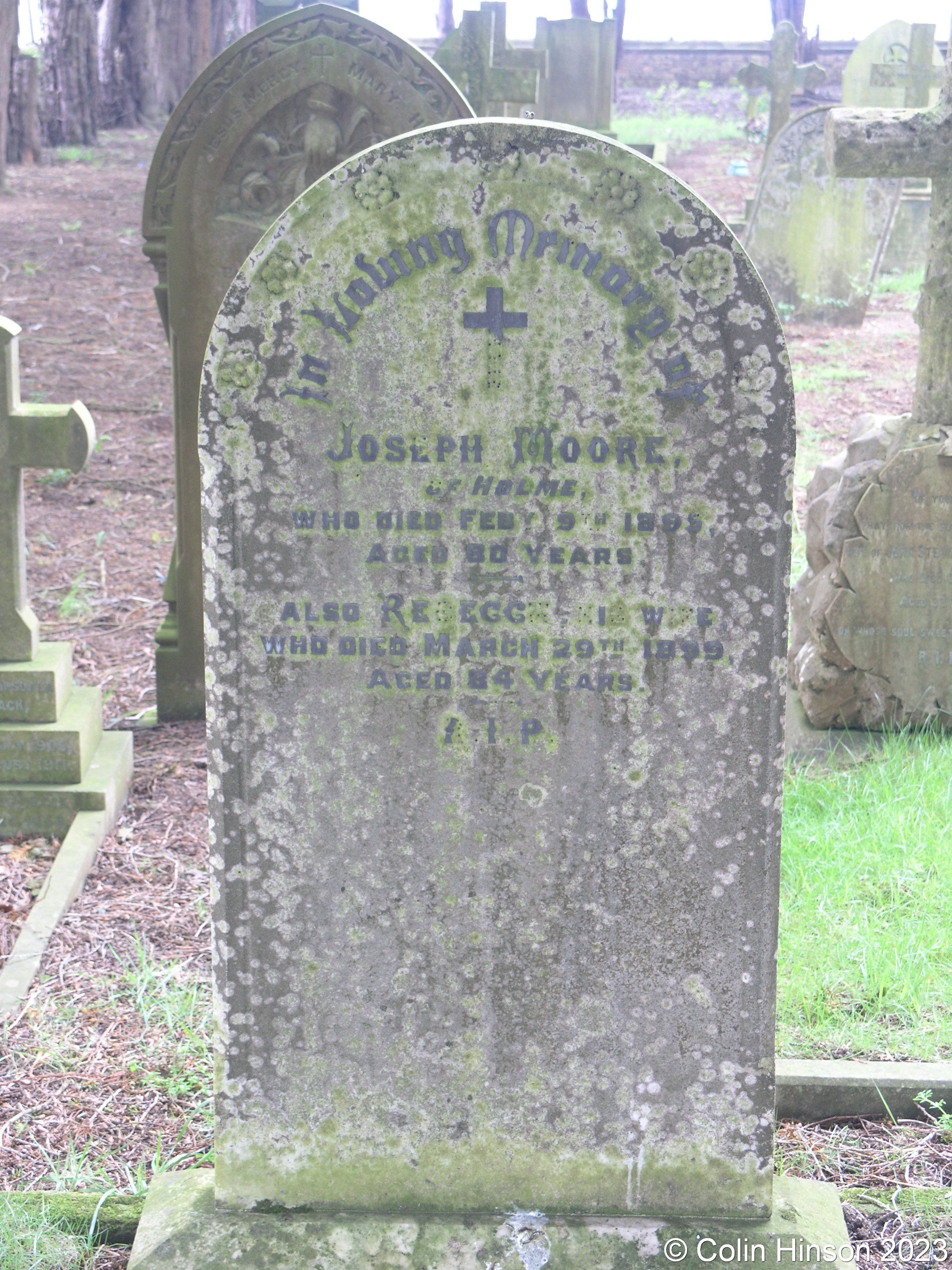 GENUKI: Holme On Spalding Moor Churchyard gravestones etc., Yorkshire ...