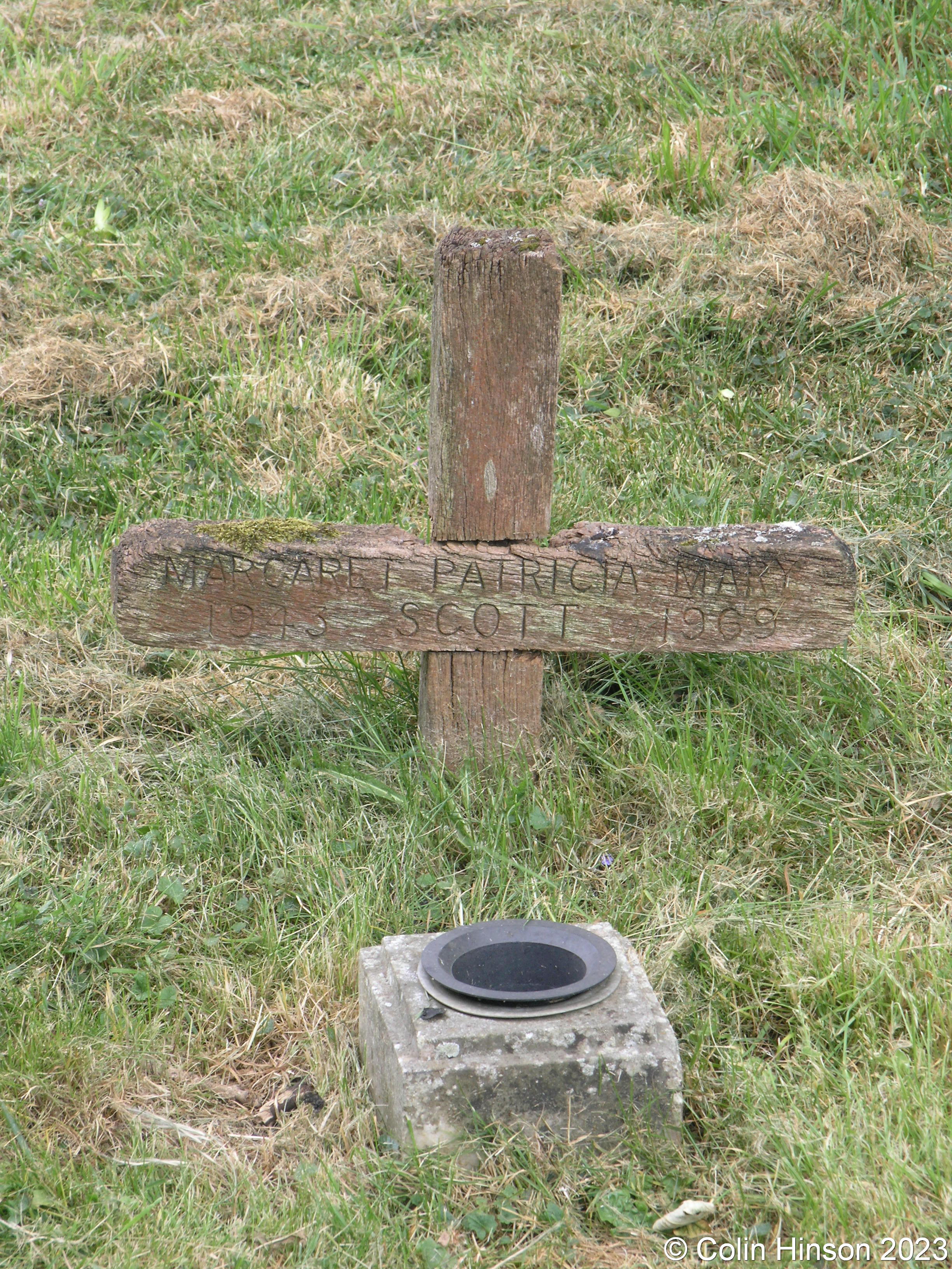 GENUKI: Hotham Churchyard gravestones etc., Yorkshire (East Riding)