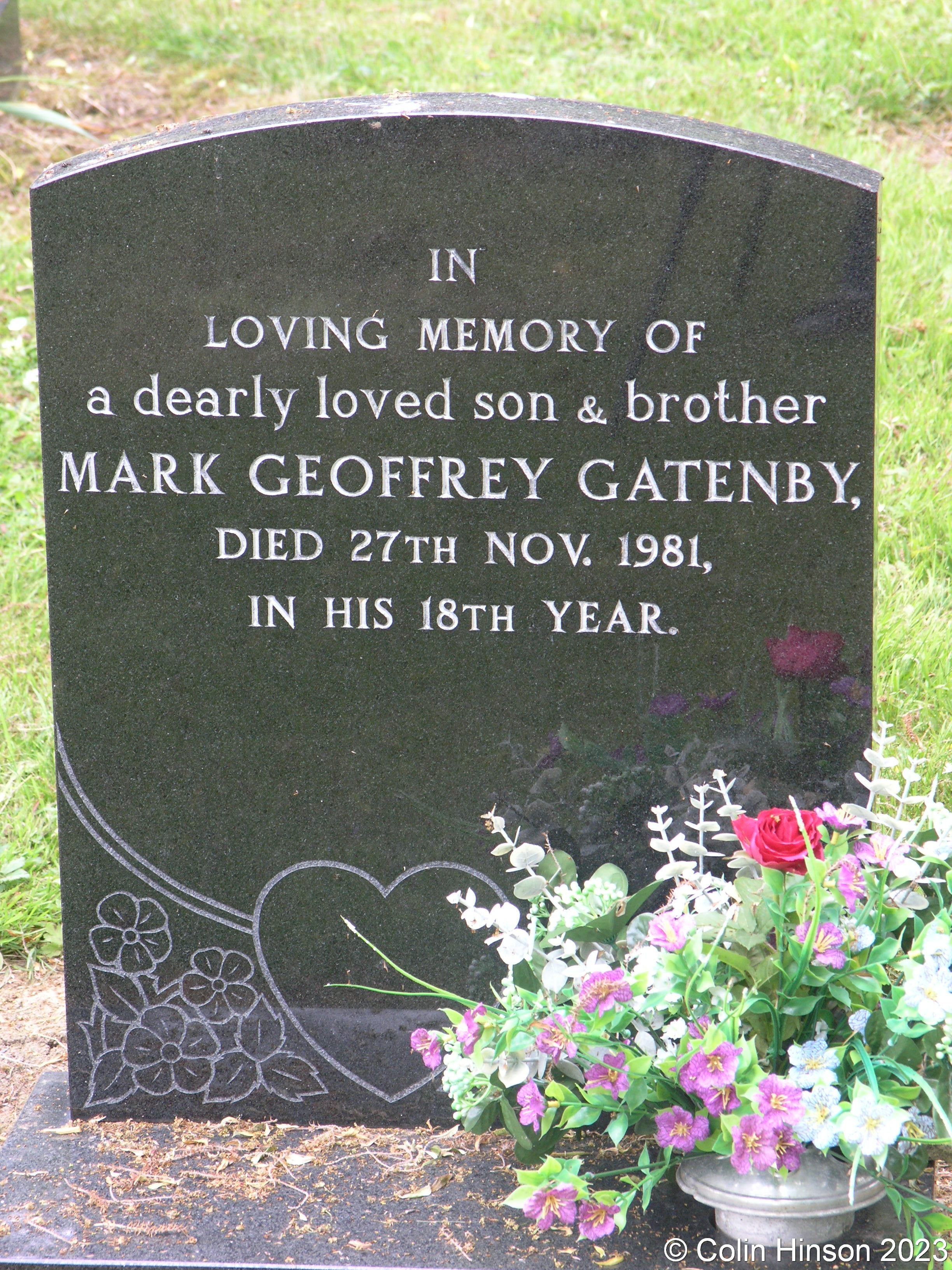 GENUKI: Howden Cemetery gravestones, Yorkshire (East Riding)