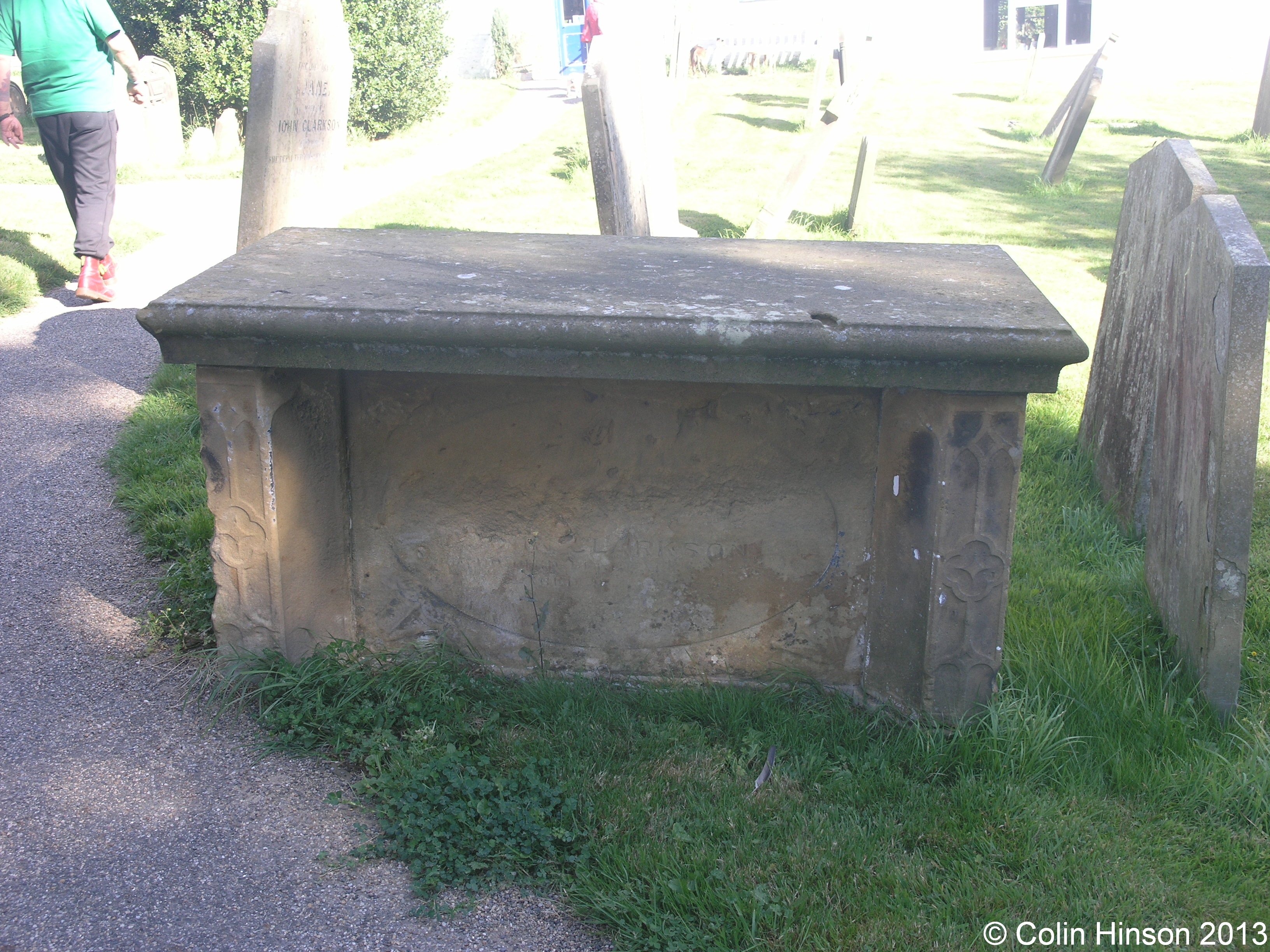 GENUKI: Hunmanby Churchyard gravestones etc., Yorkshire (East Riding)