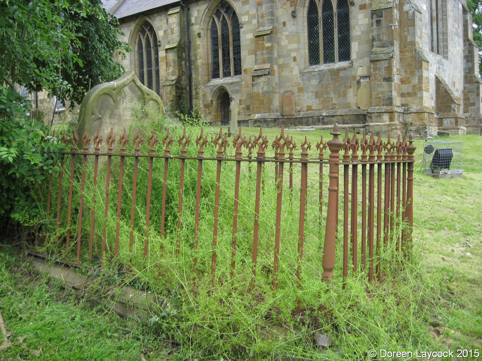 GENUKI: Kilham Churchyard gravestones etc., Yorkshire (East Riding)