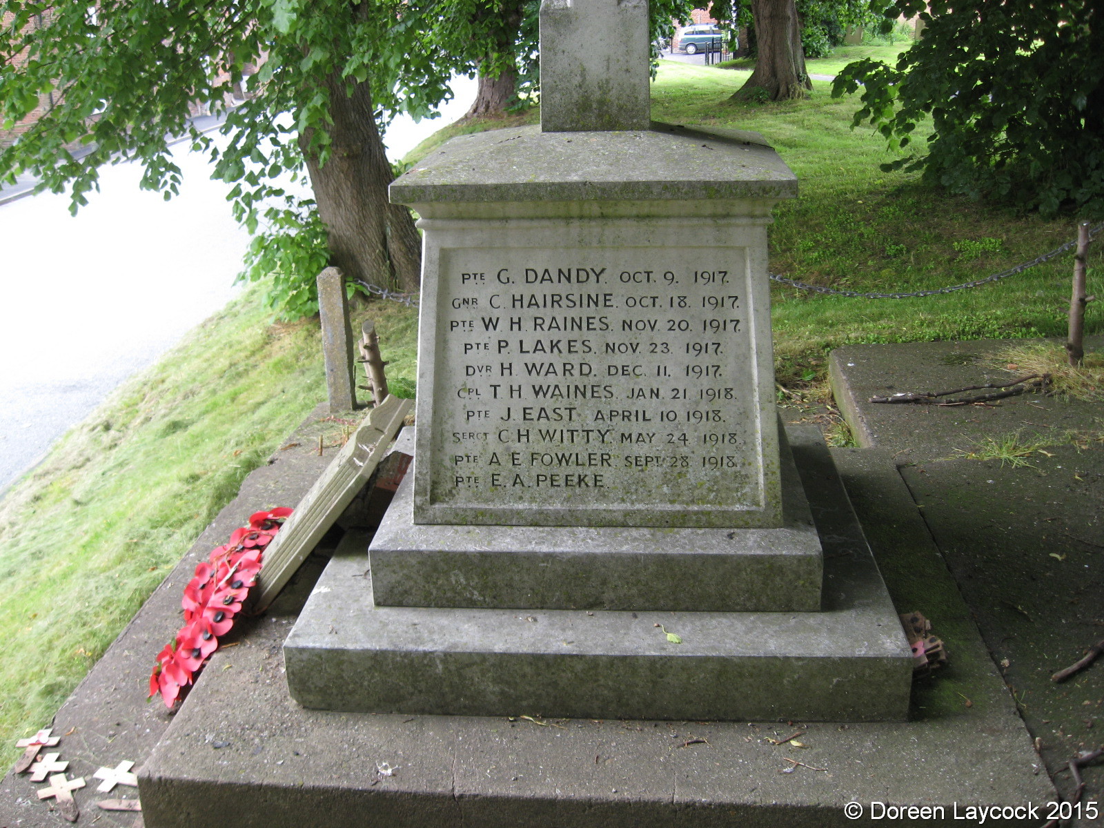 GENUKI: Kilham Churchyard gravestones etc., Yorkshire (East Riding)