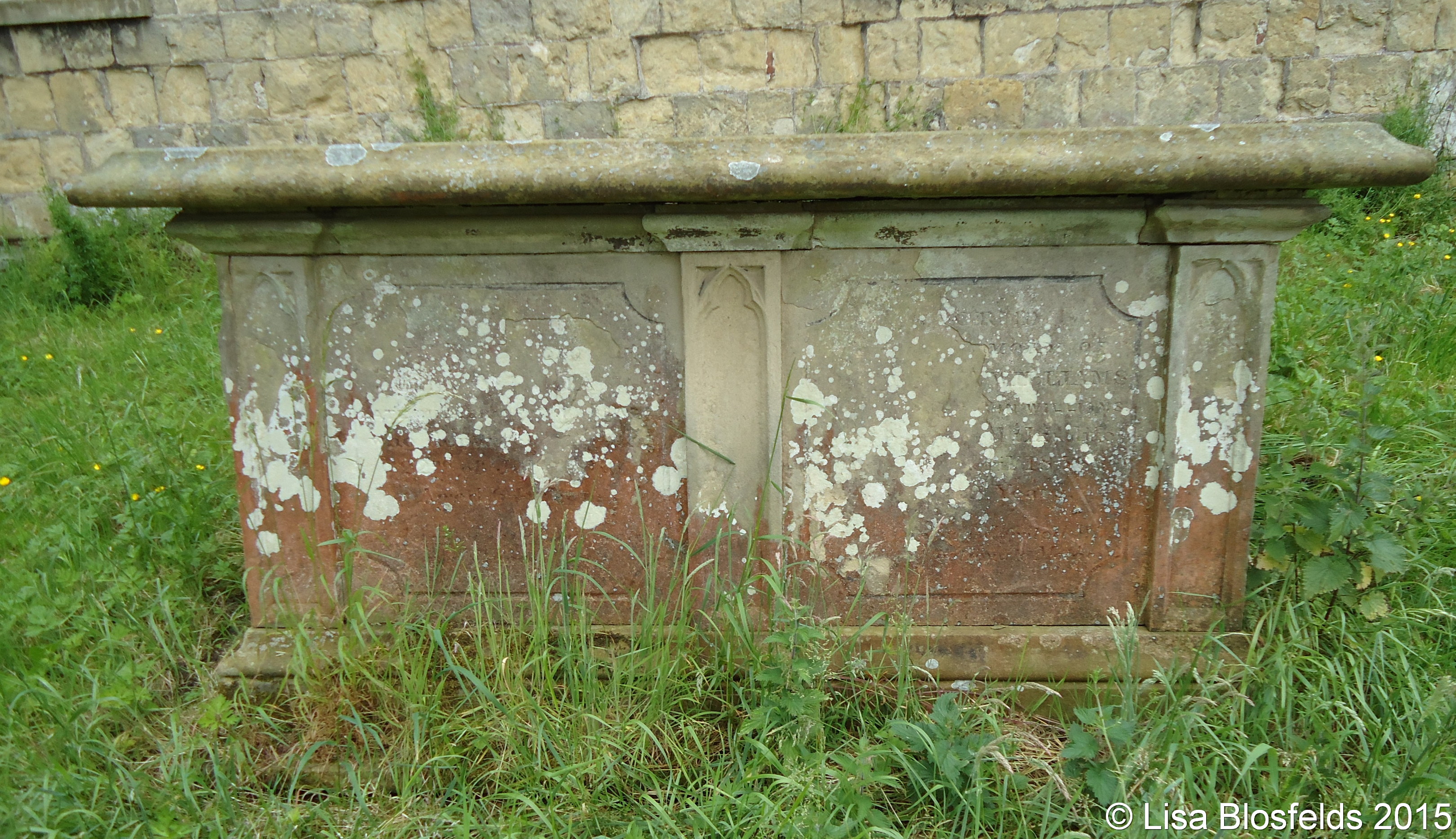 GENUKI: Kilham Churchyard gravestones etc., Yorkshire (East Riding)