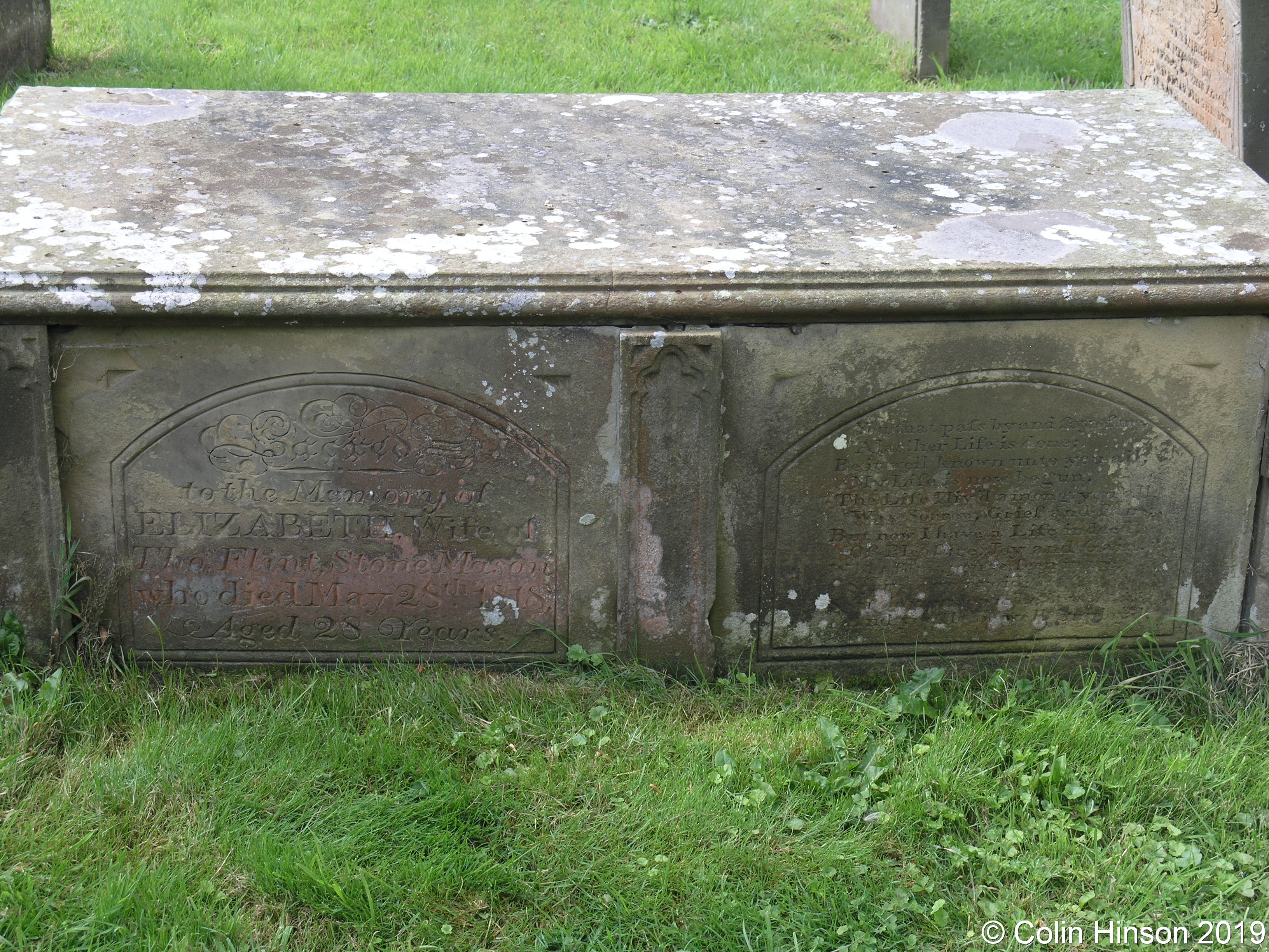 GENUKI: Low Catton Churchyard gravestones etc., Yorkshire (East Riding)