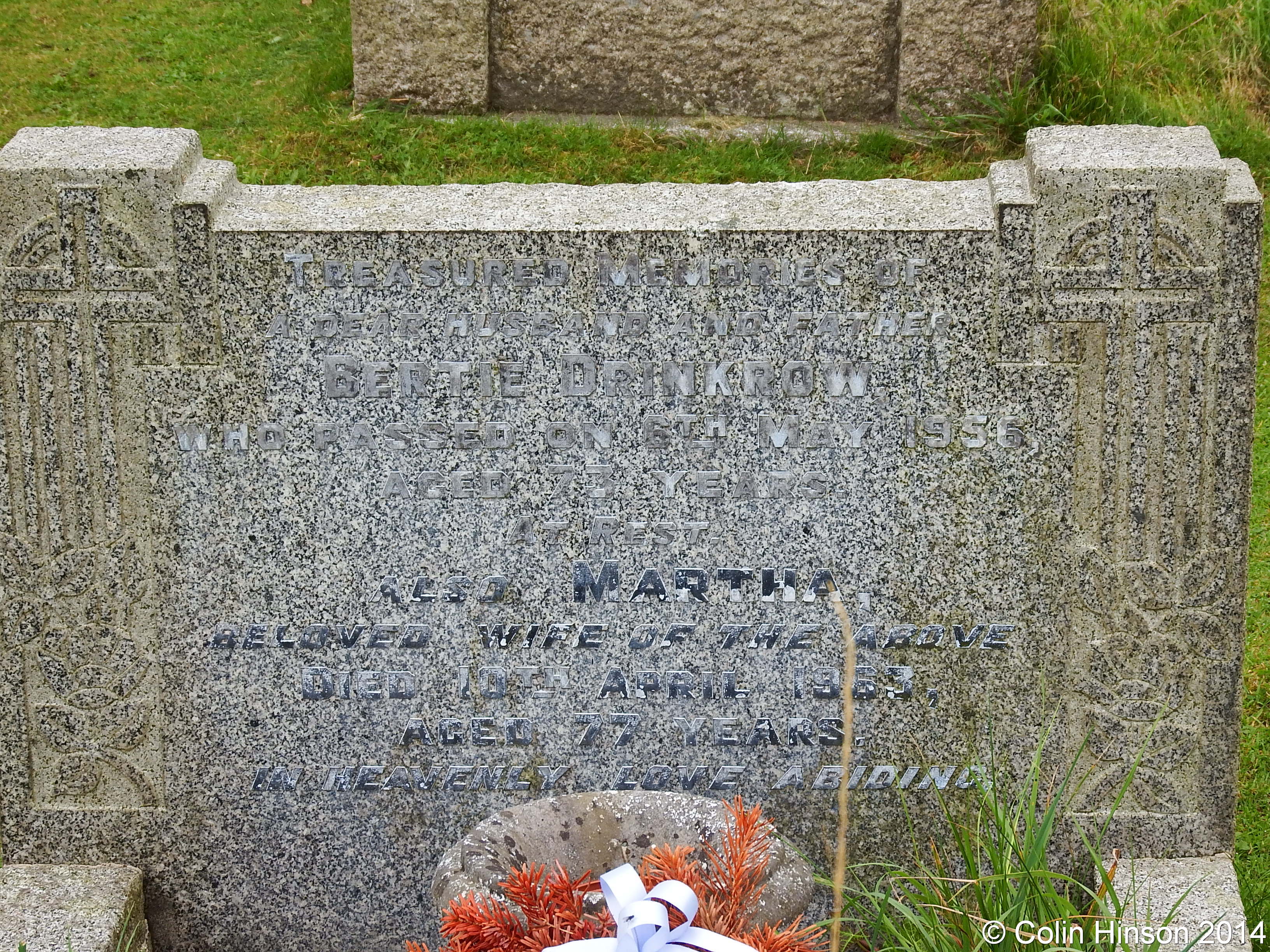 GENUKI: Nafferton Churchyard gravestones etc., Yorkshire (East Riding)