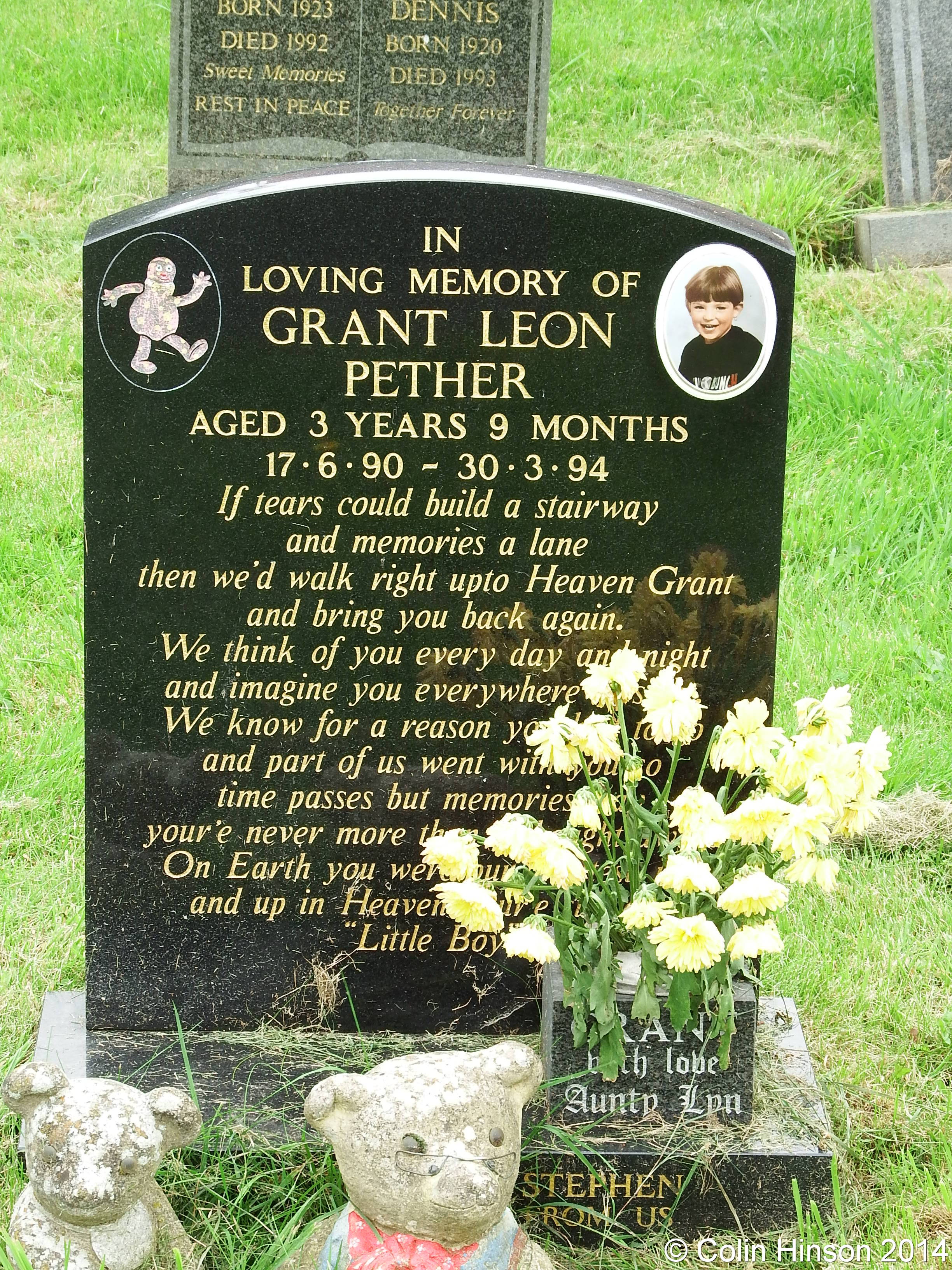 GENUKI: Nafferton Churchyard gravestones etc., Yorkshire (East Riding)