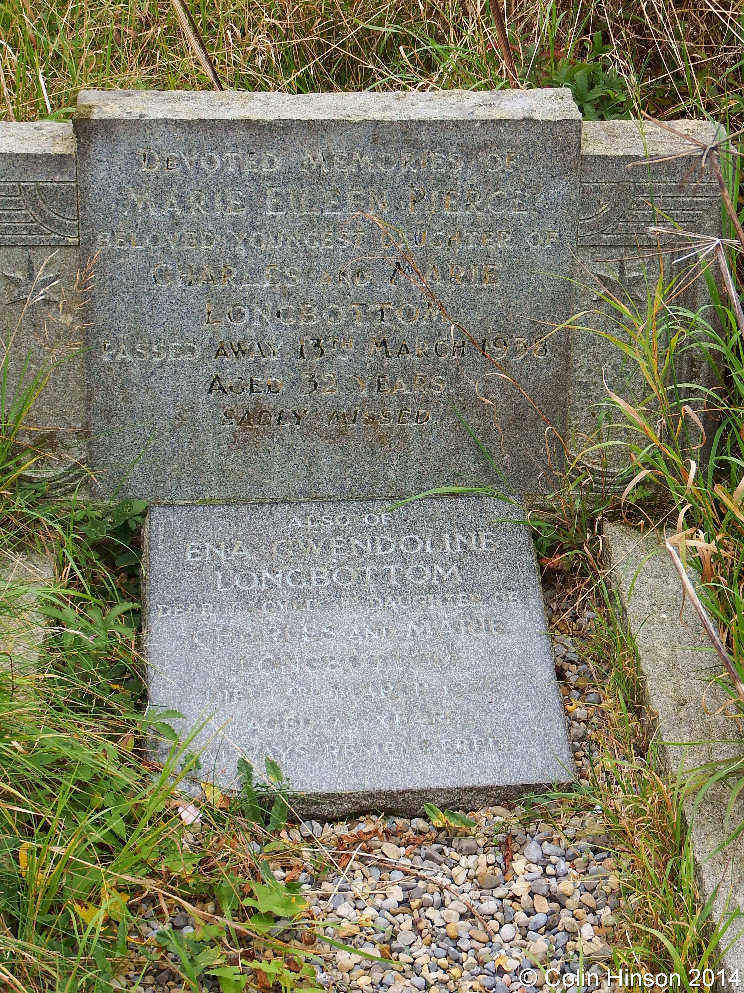 GENUKI: Nafferton Churchyard gravestones etc., Yorkshire (East Riding)