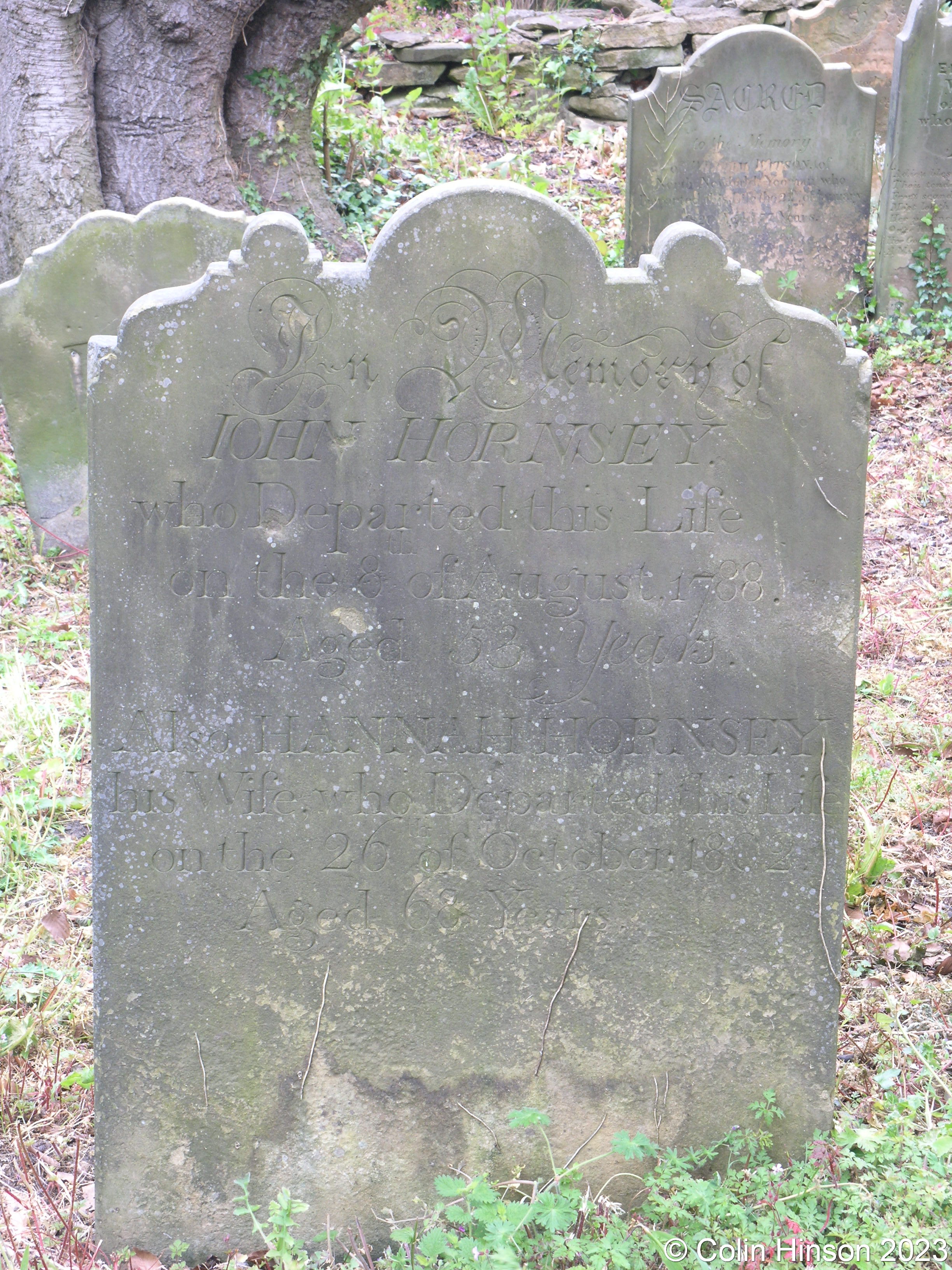 GENUKI: North Newbald Churchyard gravestones etc., Yorkshire (East Riding)