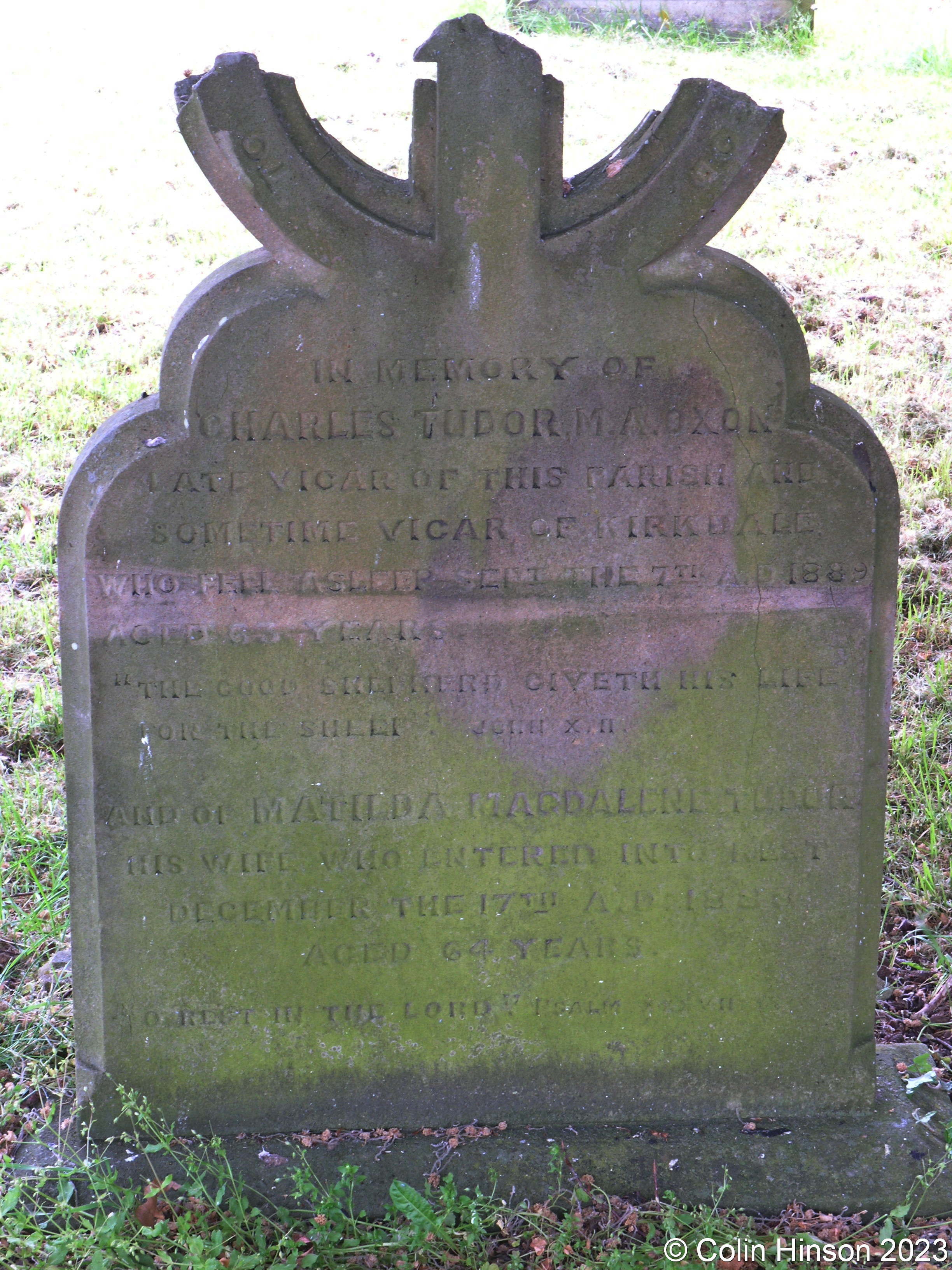 GENUKI: North Newbald Churchyard gravestones etc., Yorkshire (East Riding)
