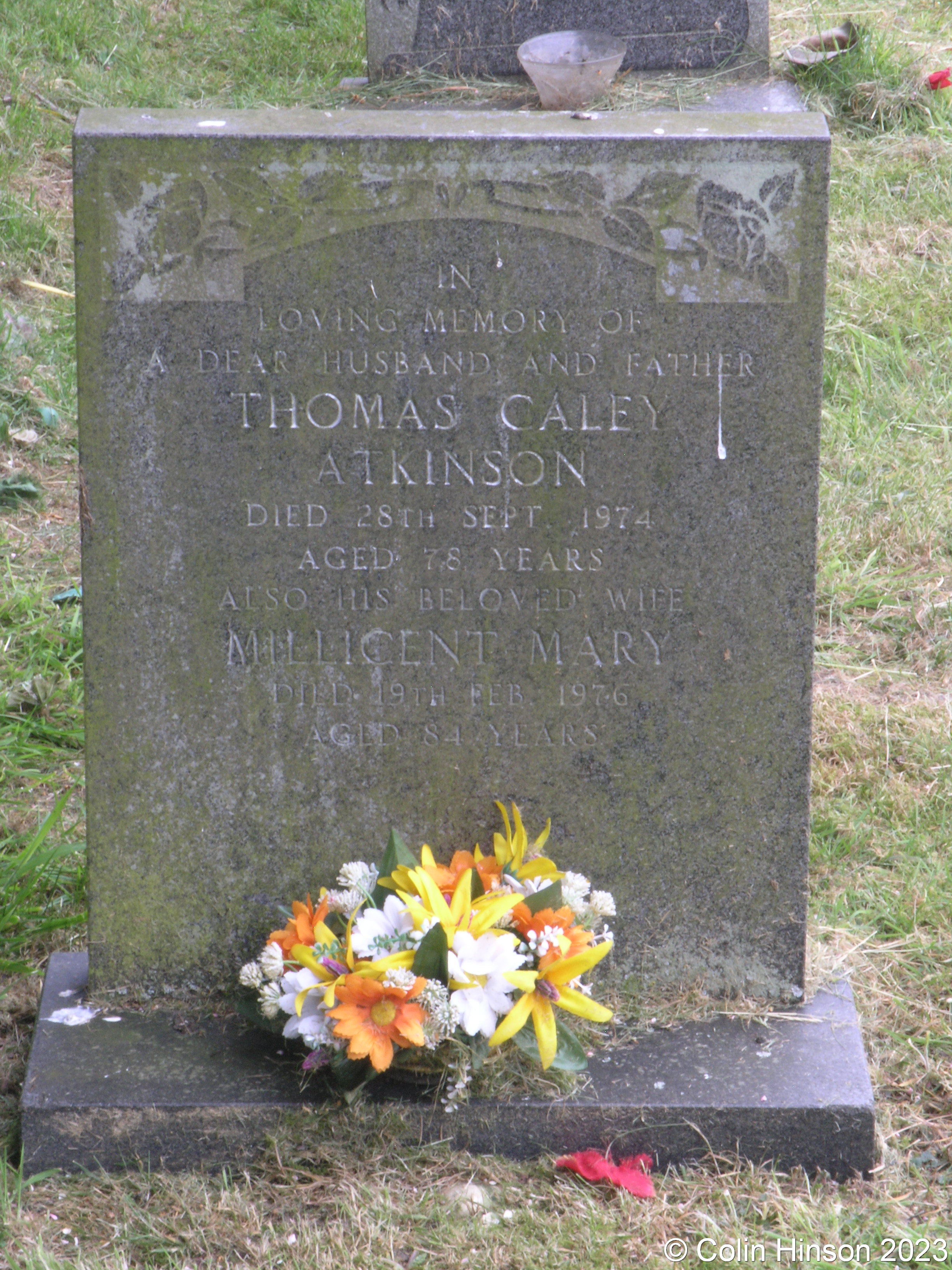 GENUKI: North Newbald Cemetery gravestones etc., Yorkshire (East Riding)