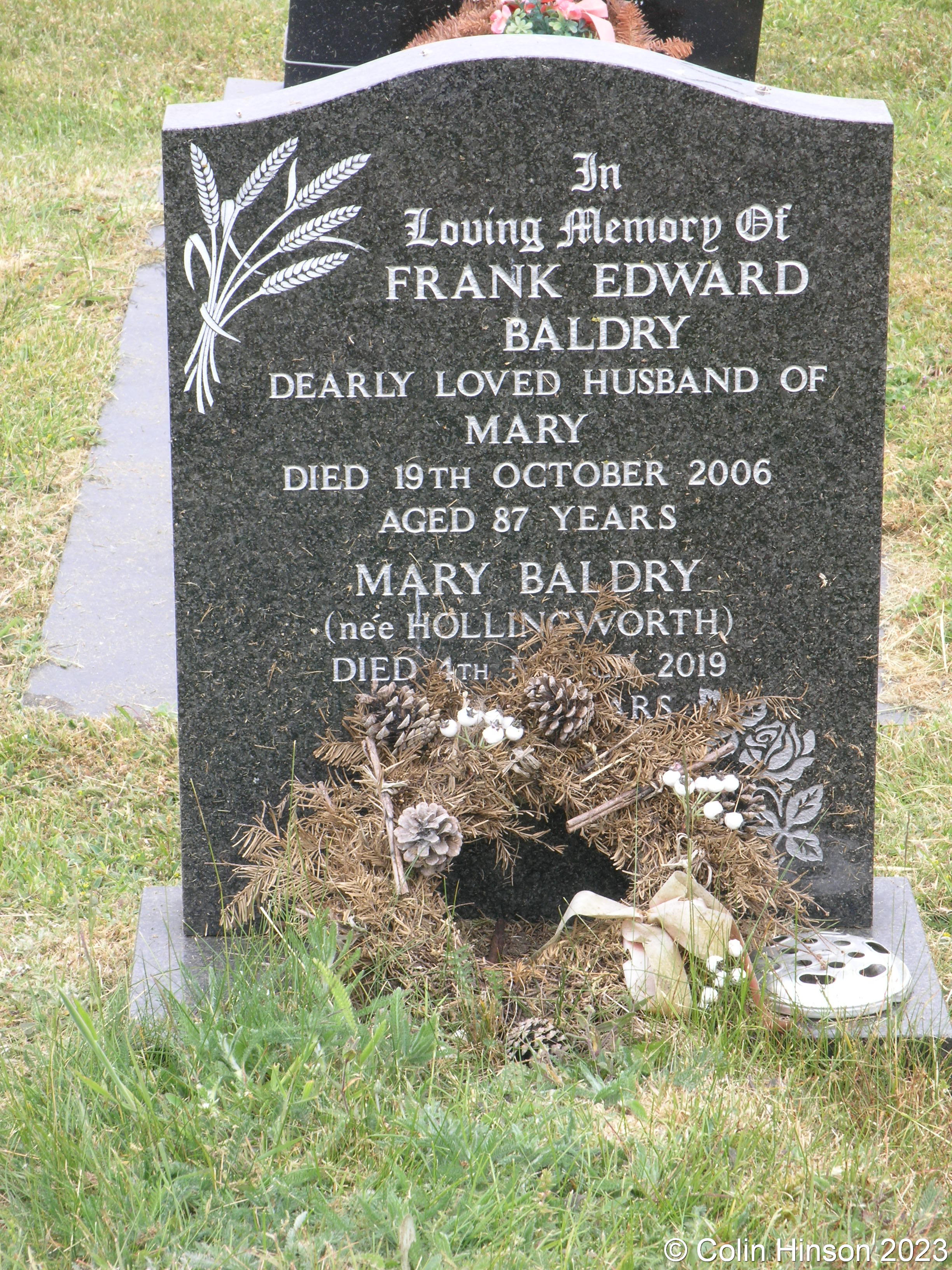 GENUKI: North Newbald Cemetery gravestones etc., Yorkshire (East Riding)