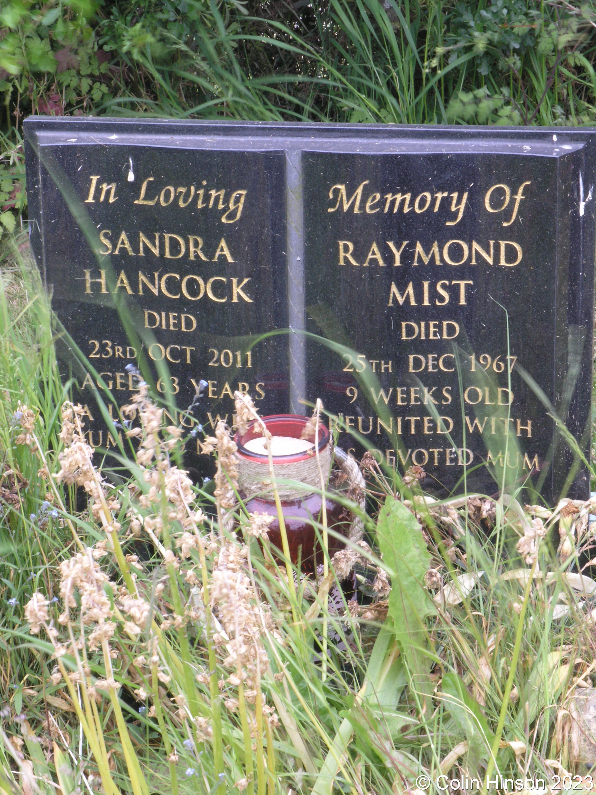 GENUKI: North Newbald Cemetery gravestones etc., Yorkshire (East Riding)