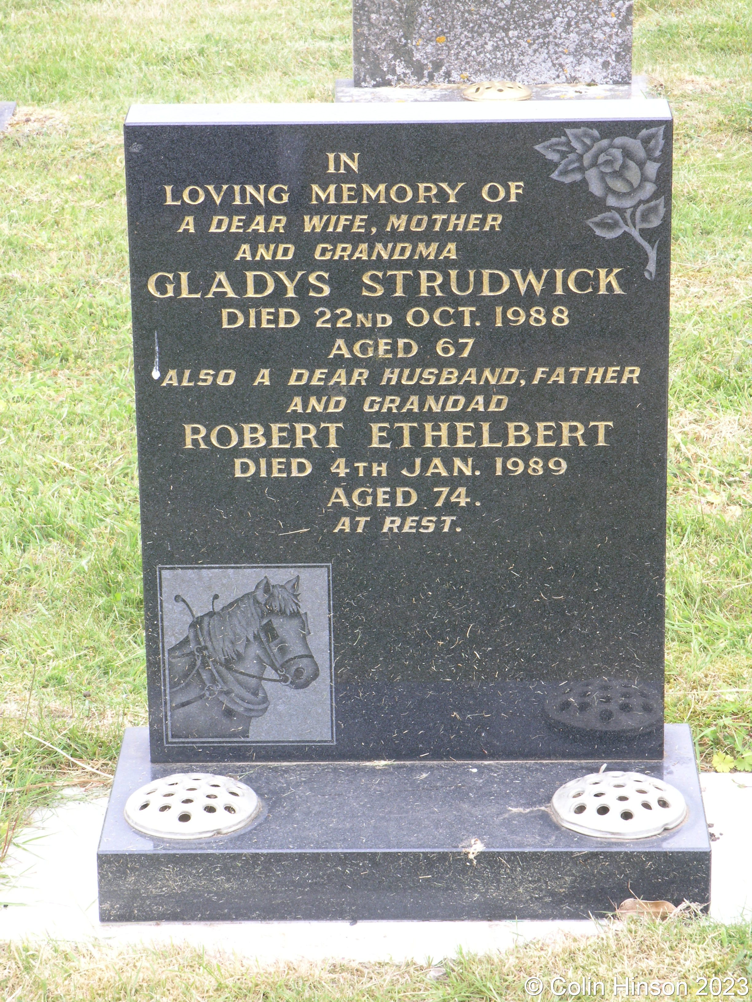 GENUKI: North Newbald Cemetery gravestones etc., Yorkshire (East Riding)