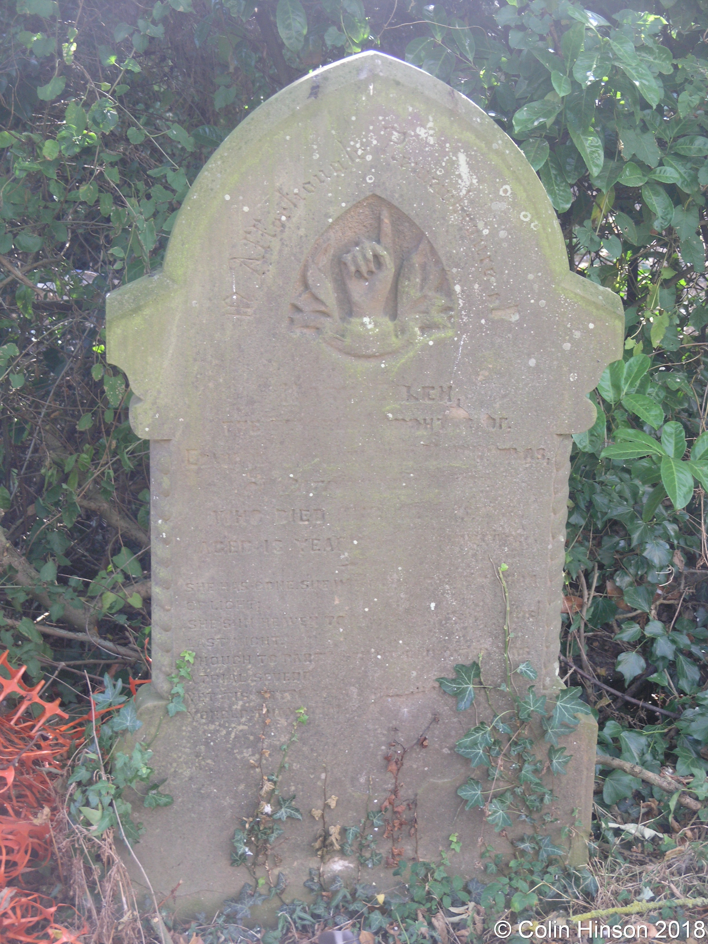 GENUKI: Patrington Churchyard gravestones etc., Yorkshire (East Riding)
