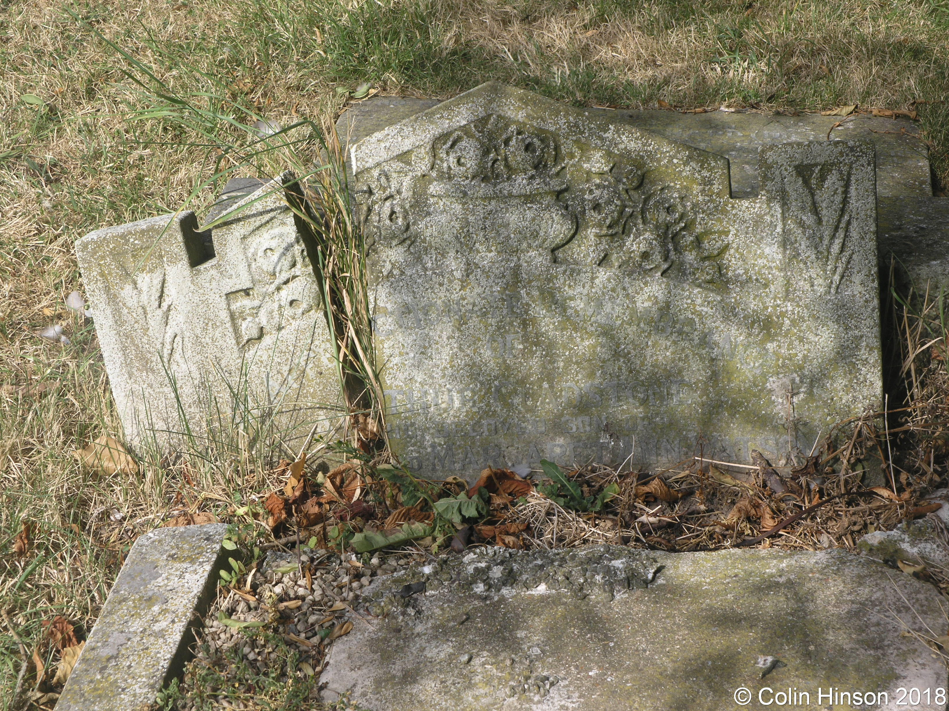 GENUKI: Patrington Churchyard gravestones etc., Yorkshire (East Riding)