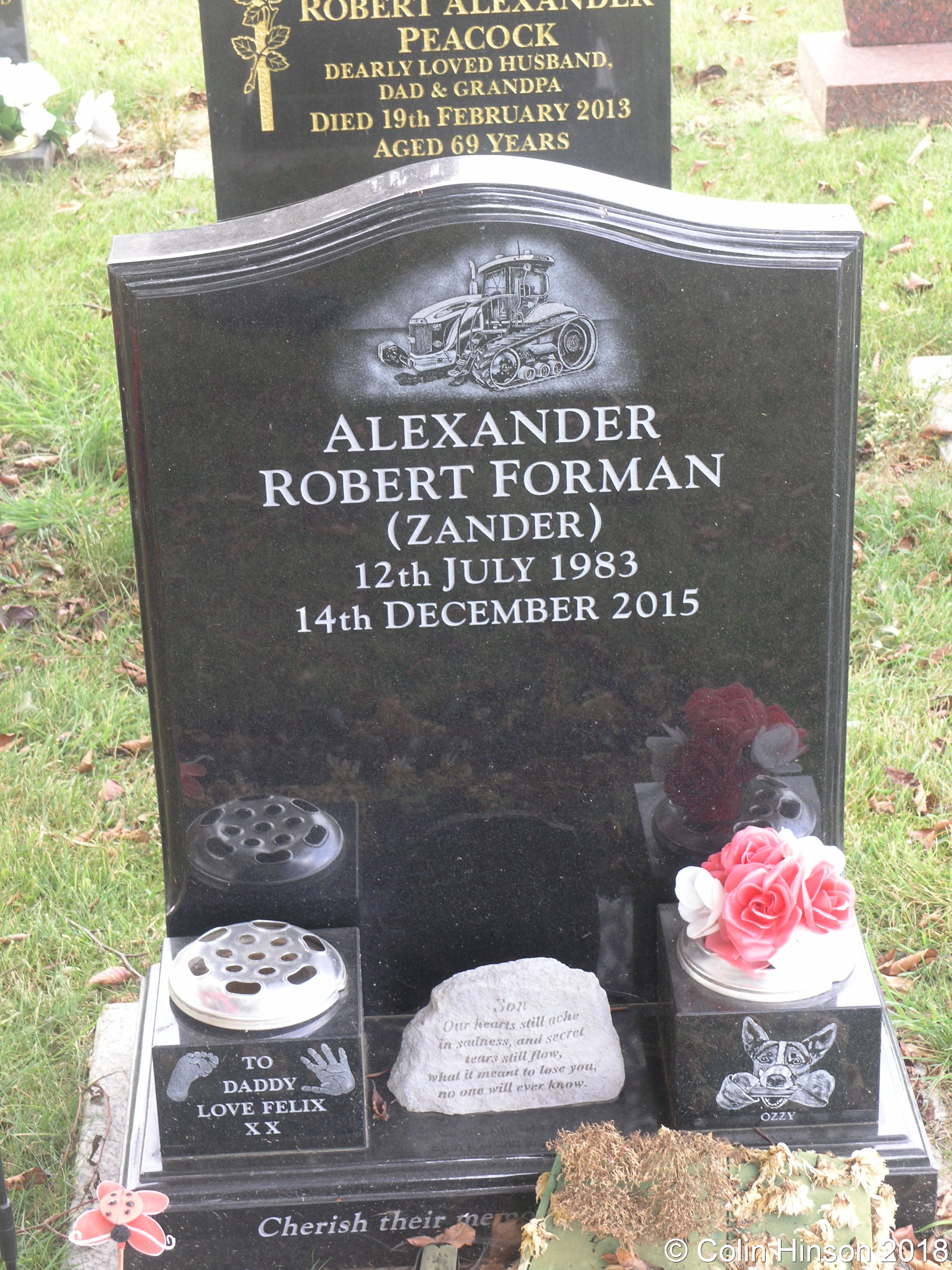 GENUKI: Patrington Cemetery gravestones etc., Yorkshire (East Riding)